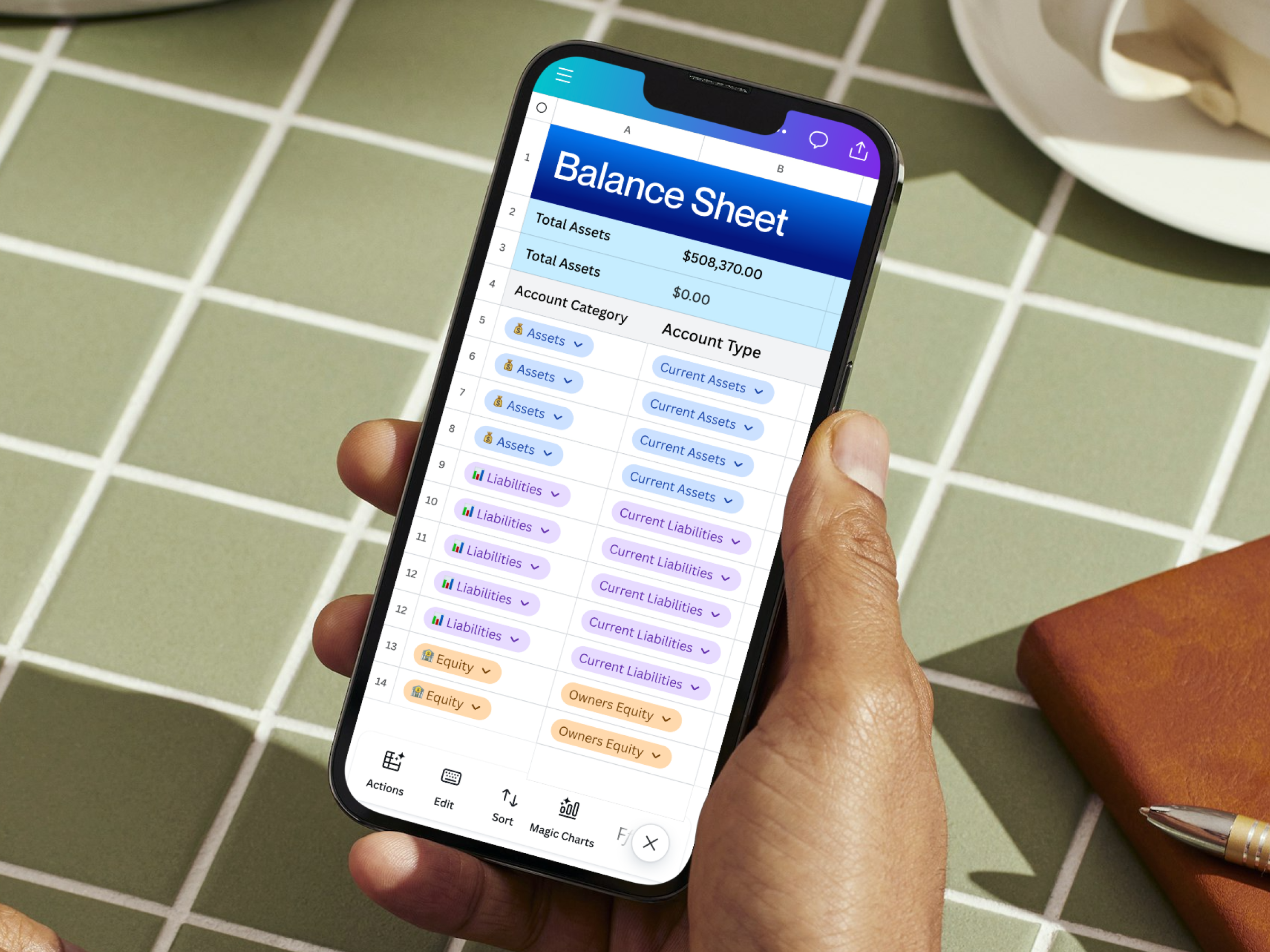 Balance sheet: Free templates and how-to guide | Canva