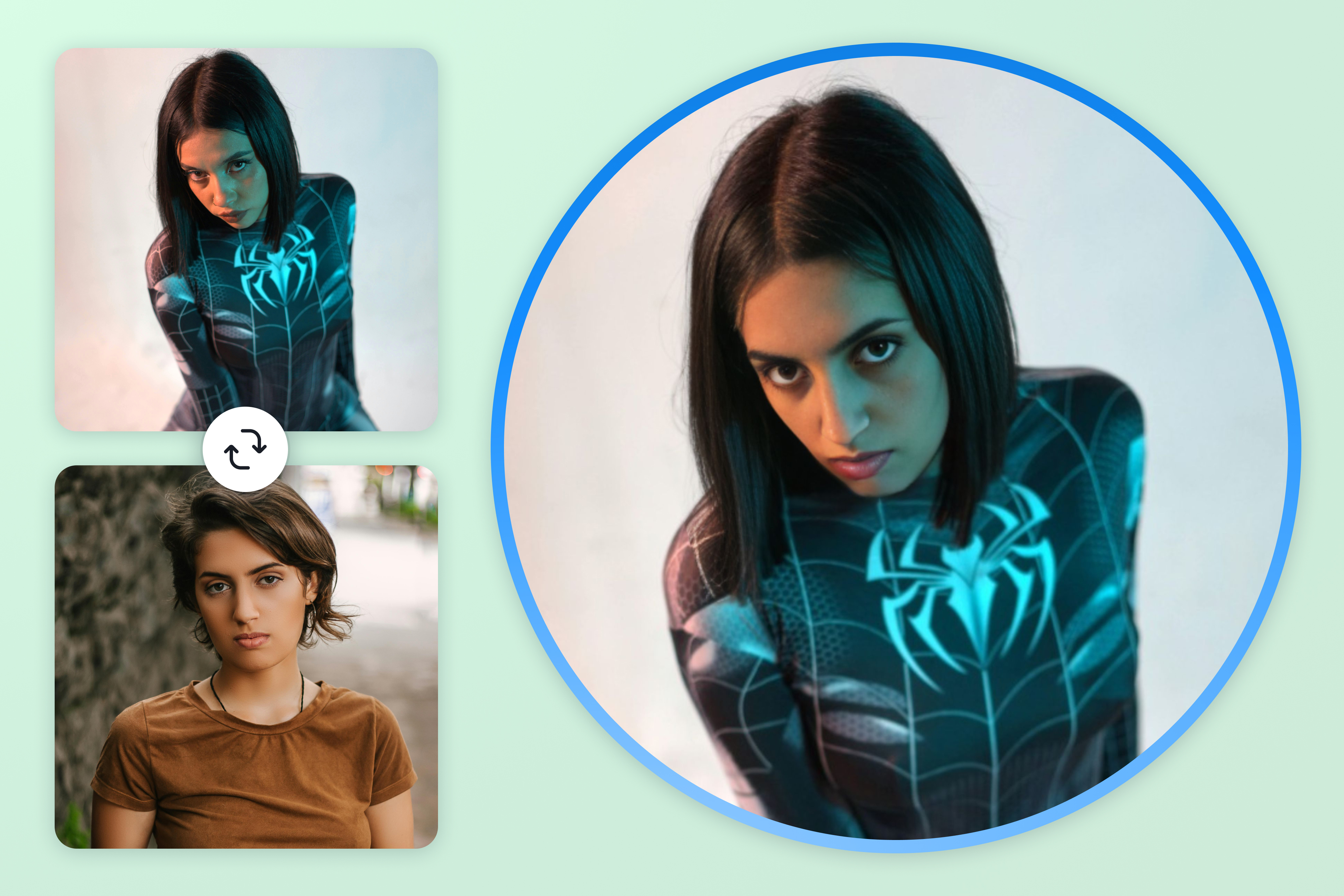 Face swap: Transform faces in a few clicks | Canva