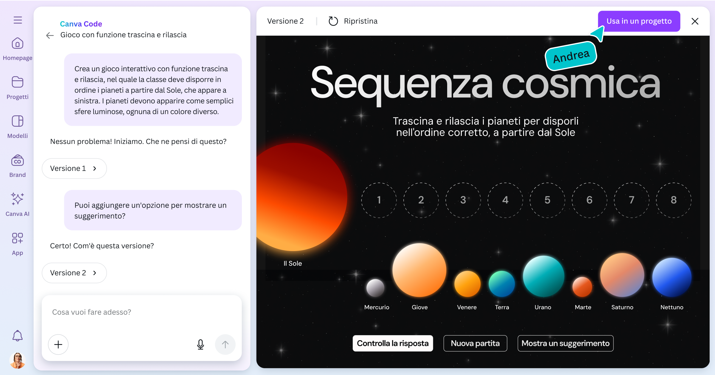 AI code generator: generatore codice AI per i tuoi progetti | Canva