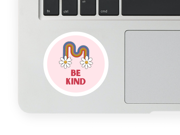 Custom laptop stickers - design and print online | Canva