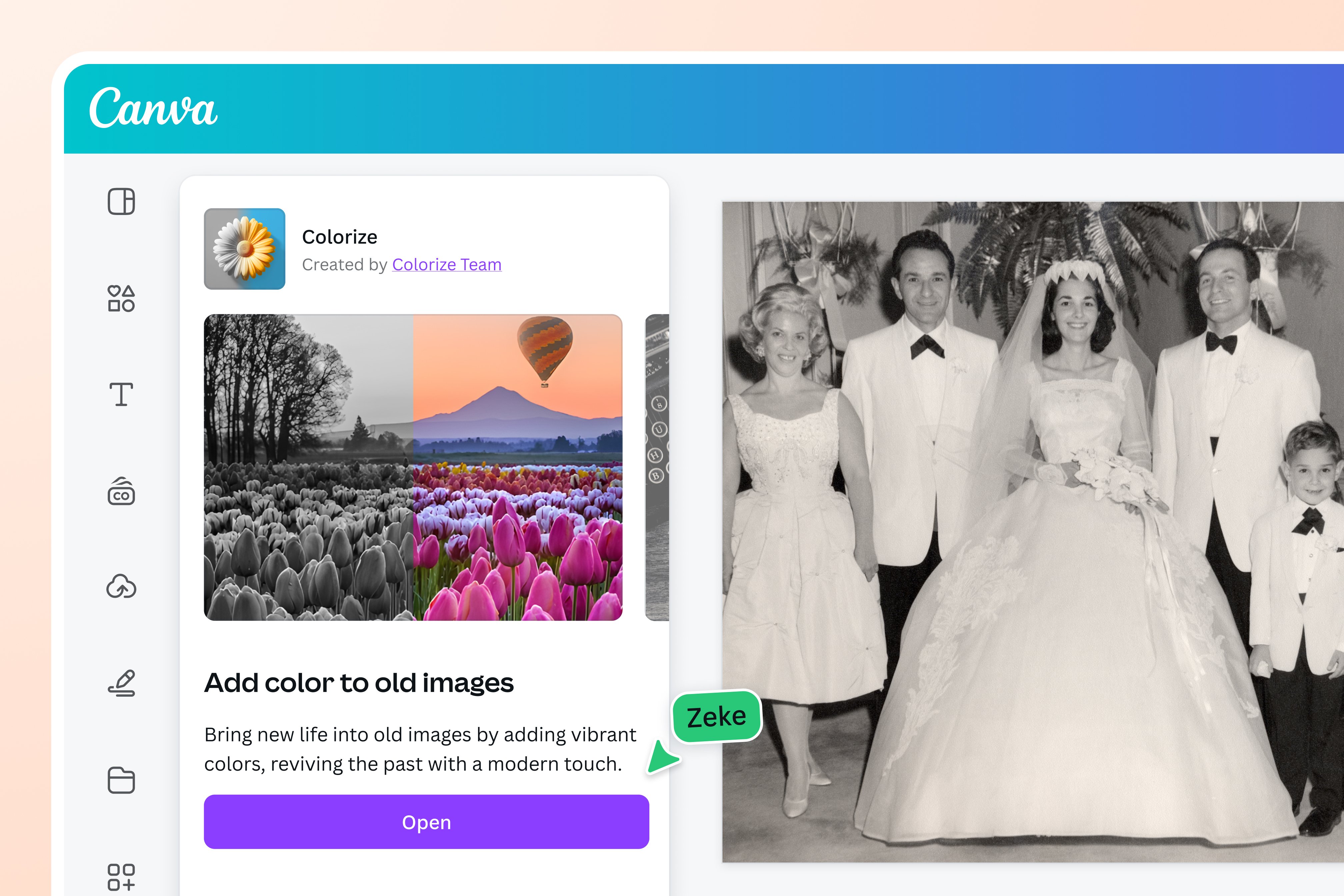 Colorize Photos: Turn black and white images to color | Canva