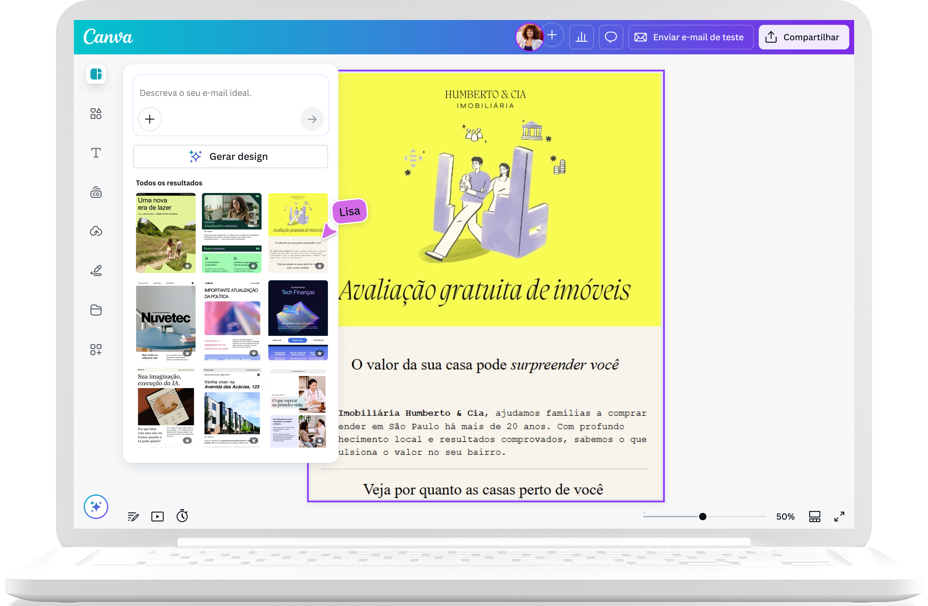 Criador de design de e-mail: crie e-mails bonitos de graça | Canva