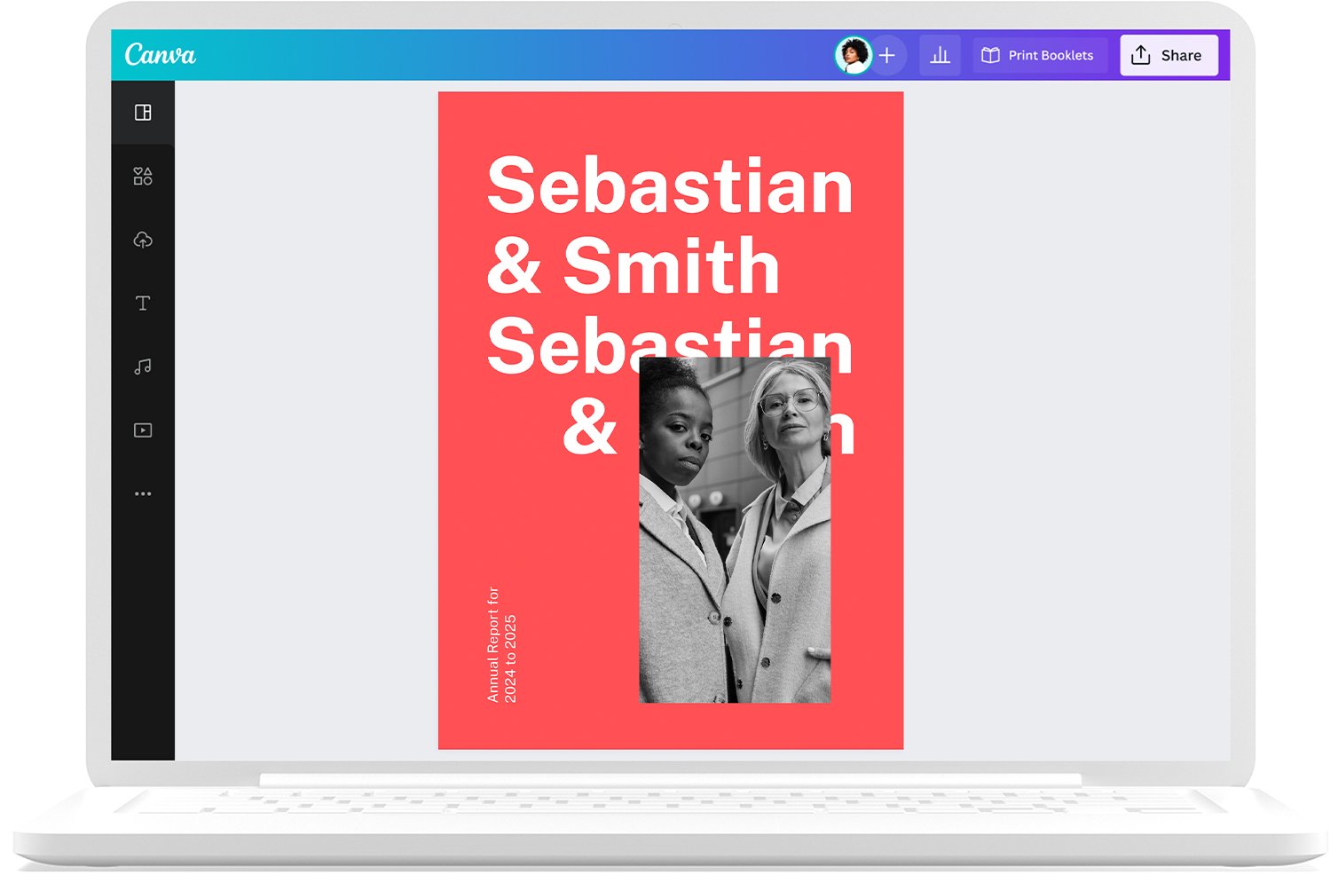 Crea il tuo opuscolo personalizzato e stampa booklet online | Canva