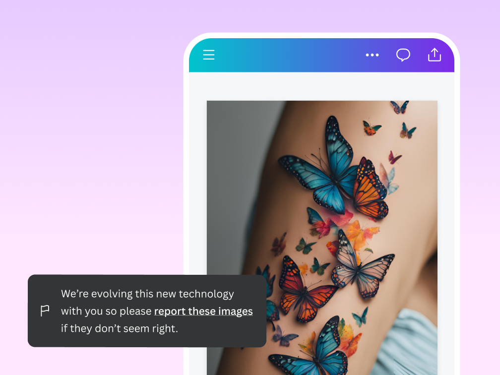 Free AI Tattoo Generator: Design a tattoo with AI | Canva