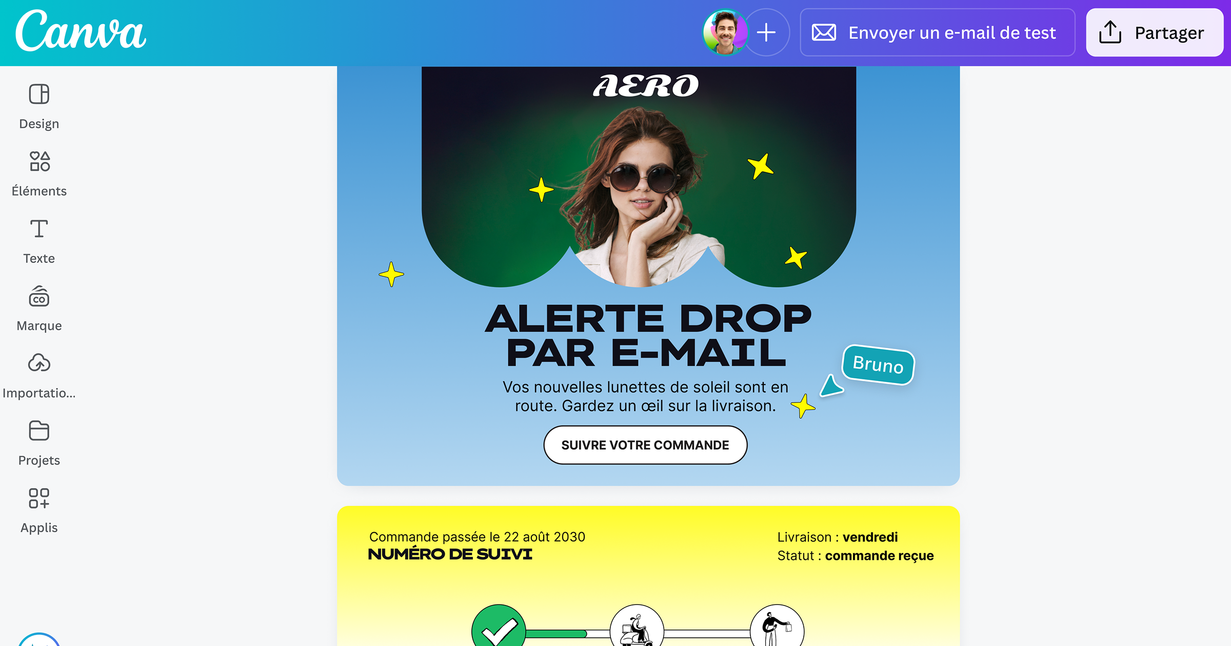 Créateur d’e-mail : créez de superbes newsletters gratuitement | Canva