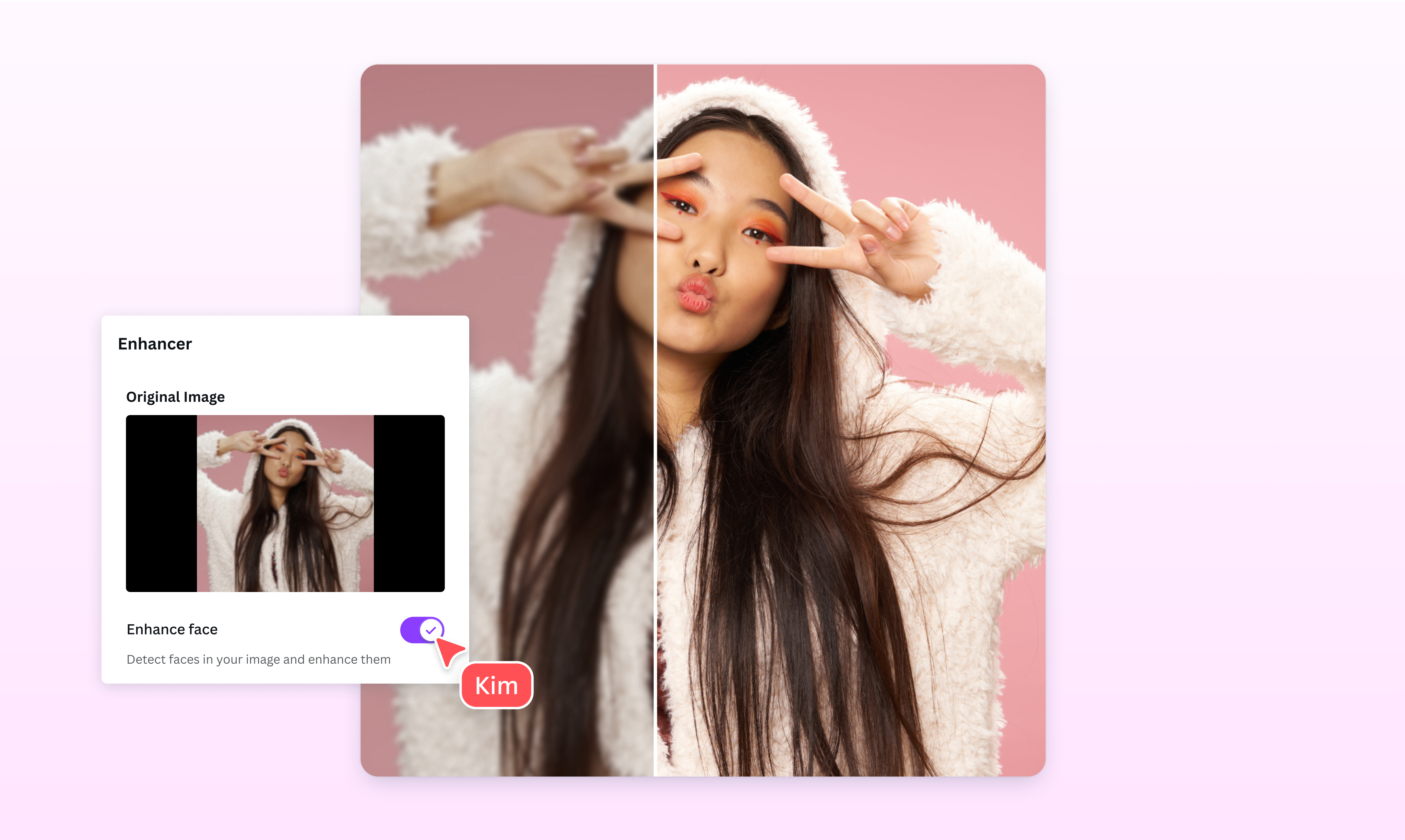AI Foto verbeteraar: Verbeter gratis de kwaliteit van foto's | Canva