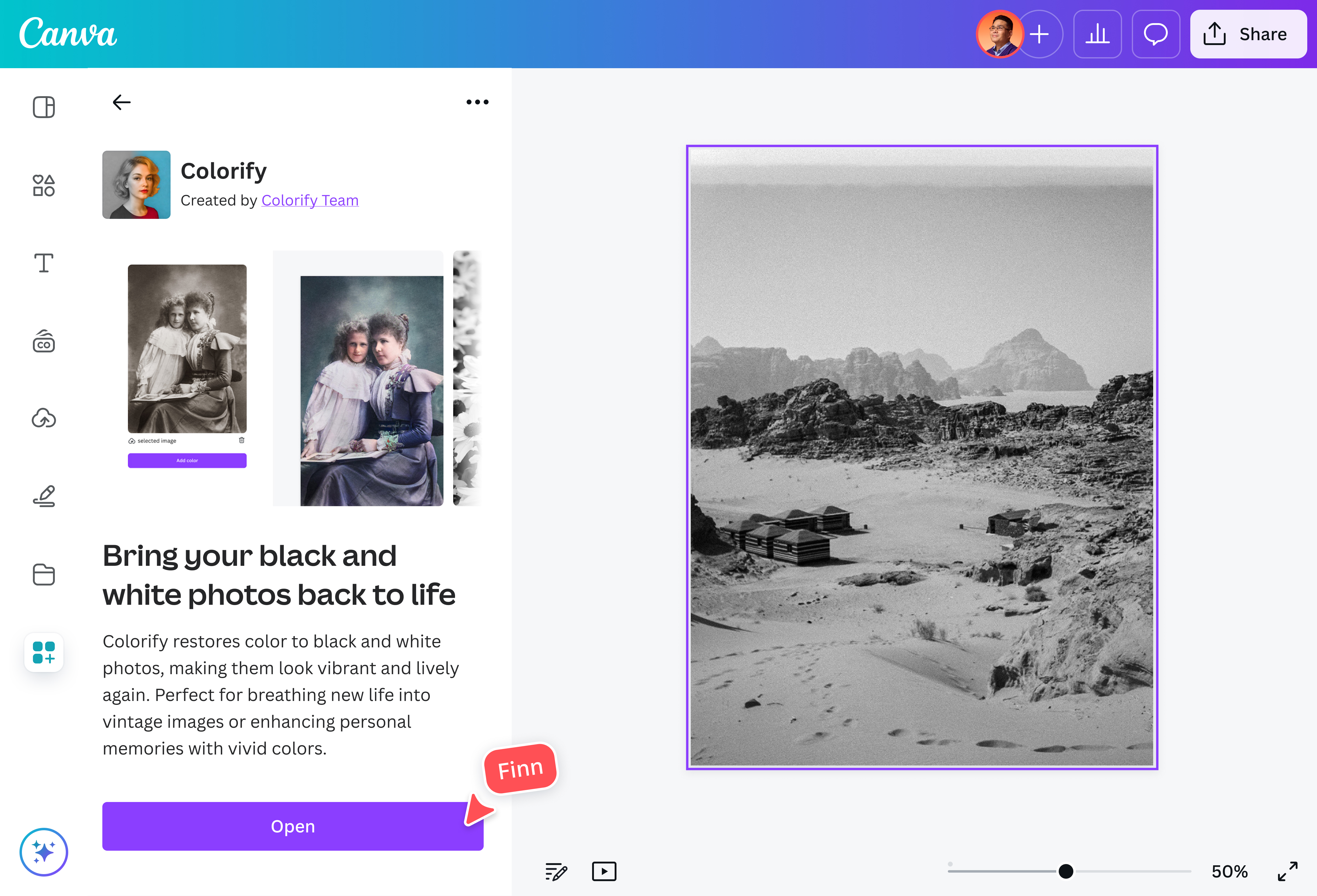 Colorize Photos: Turn black and white images to color | Canva