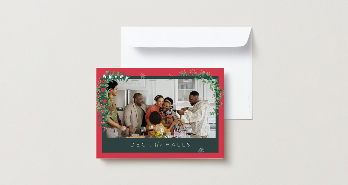 Design and Print Custom Landscape Holiday Cards | Canva