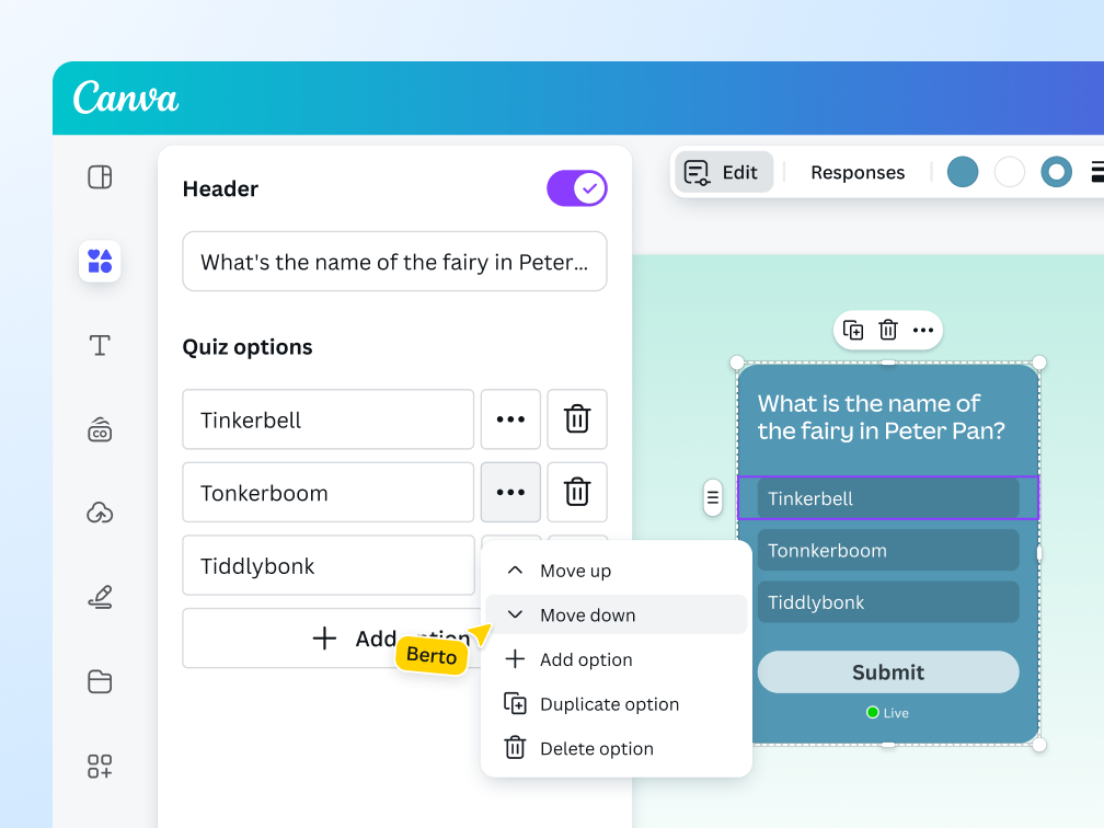 Free Online Quiz Maker - Create Quizzes in Minutes | Canva