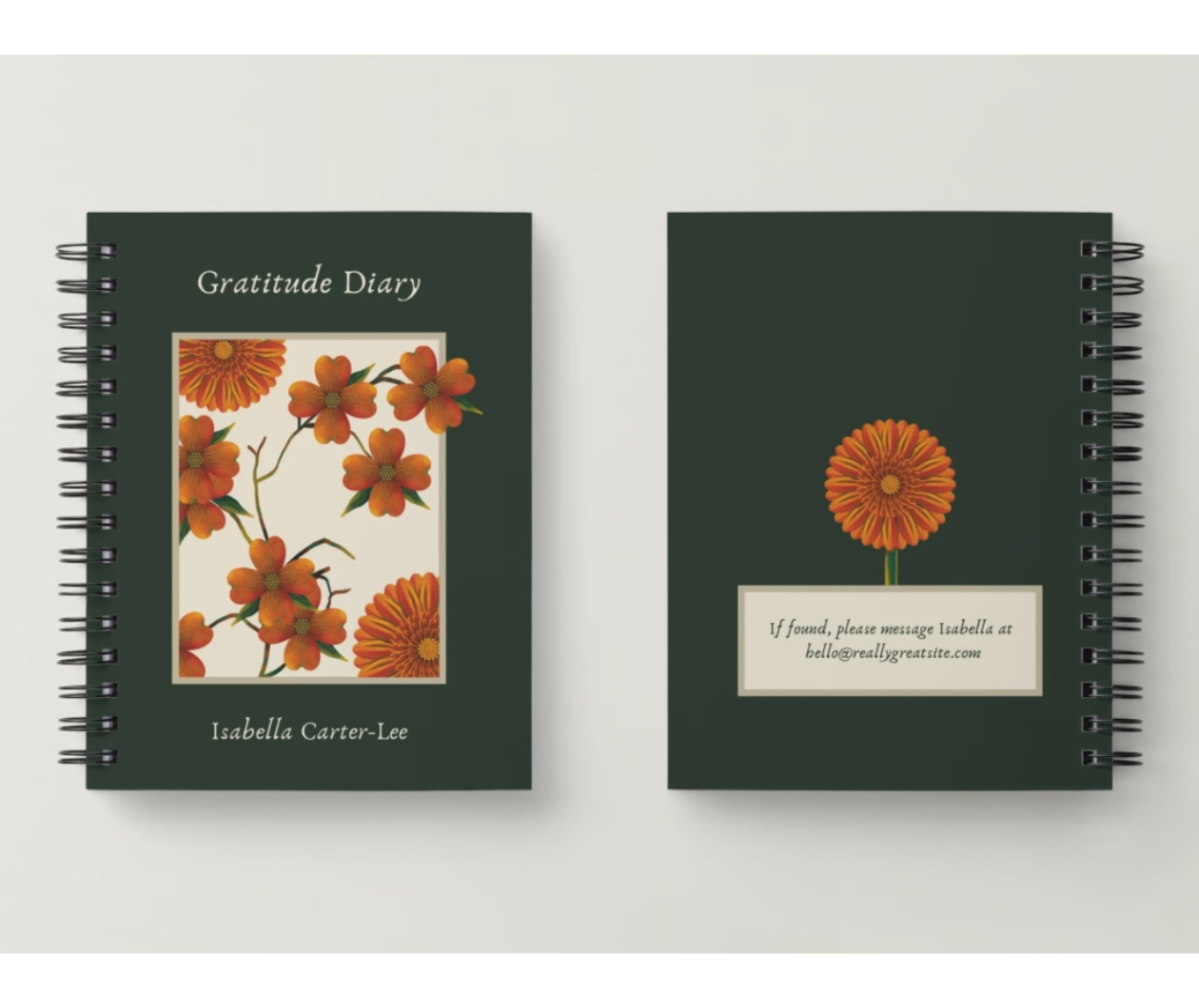 Custom Notebooks - Personalized Journals, Diaries, Planners | Canva
