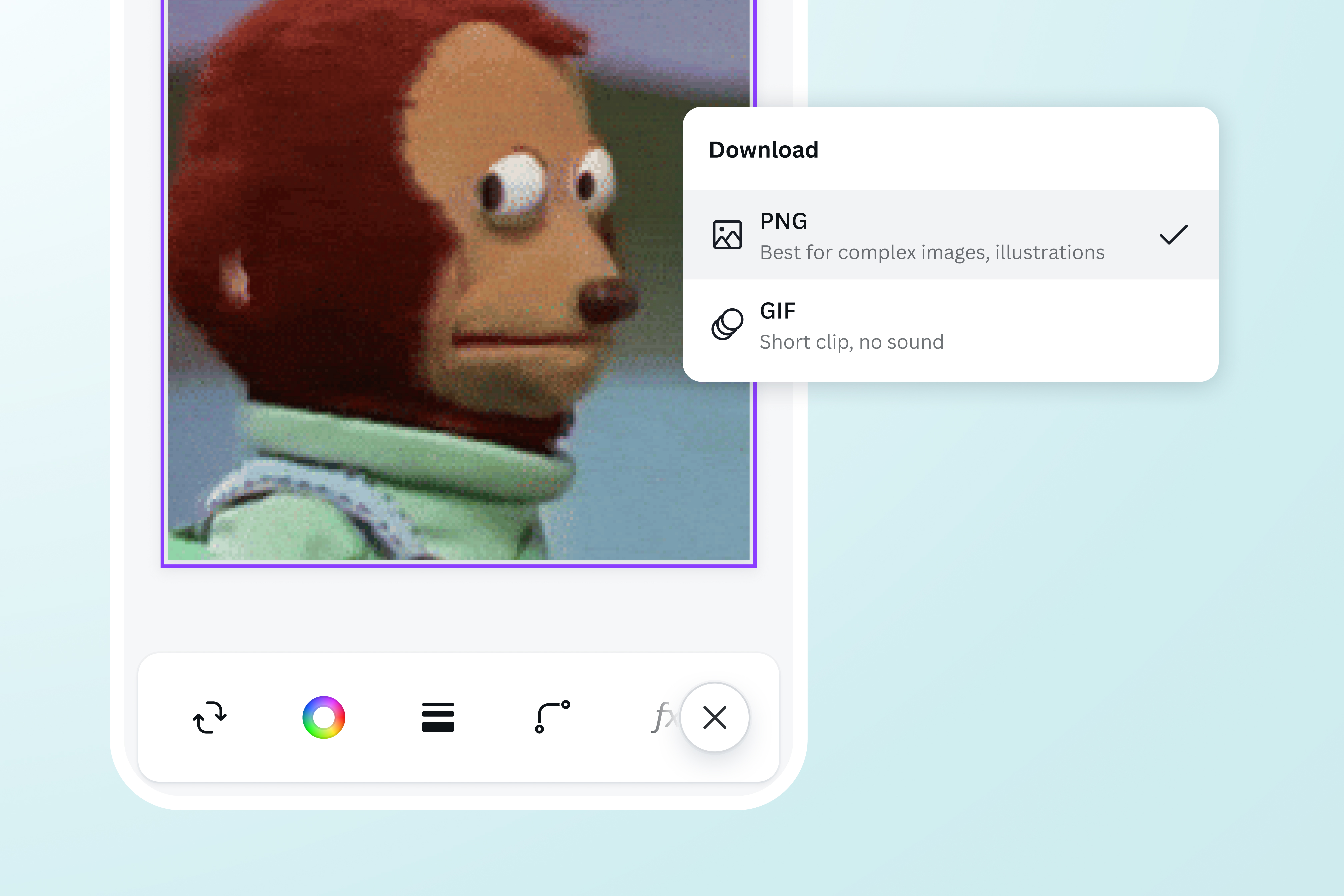 Free GIF to PNG converter | Canva