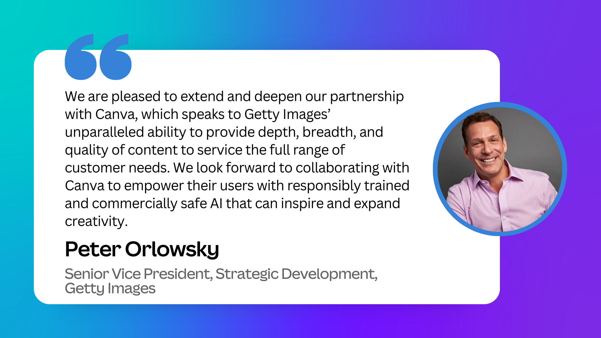 Expanding our partnership with Getty Images to strengthen our AI