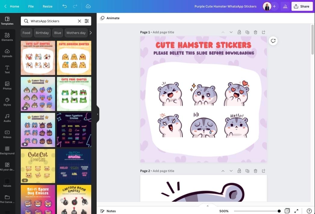 Ücretsiz Online WhatsApp Sticker Yapma Aracı | Canva