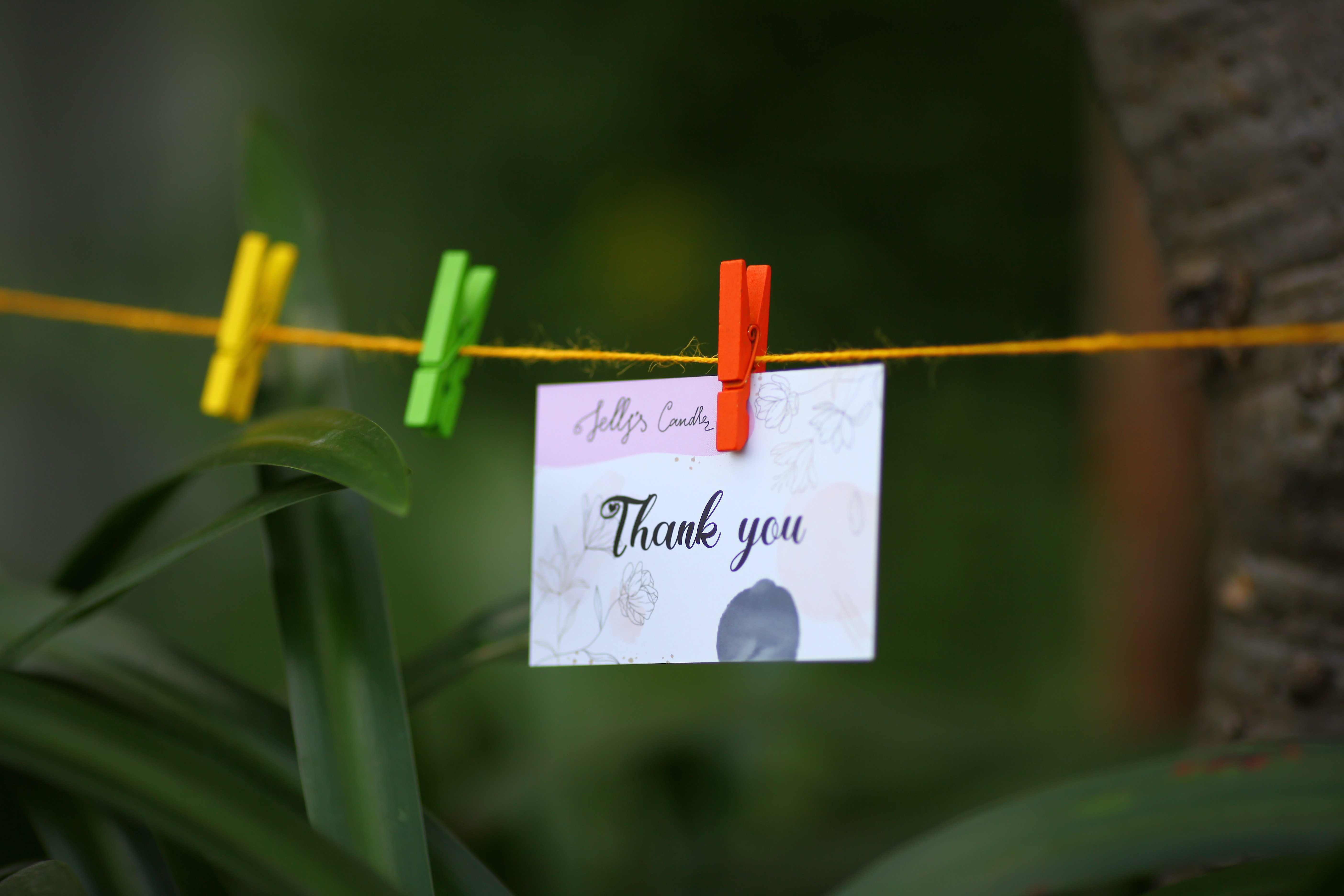 Make the perfect personalized thank you card
