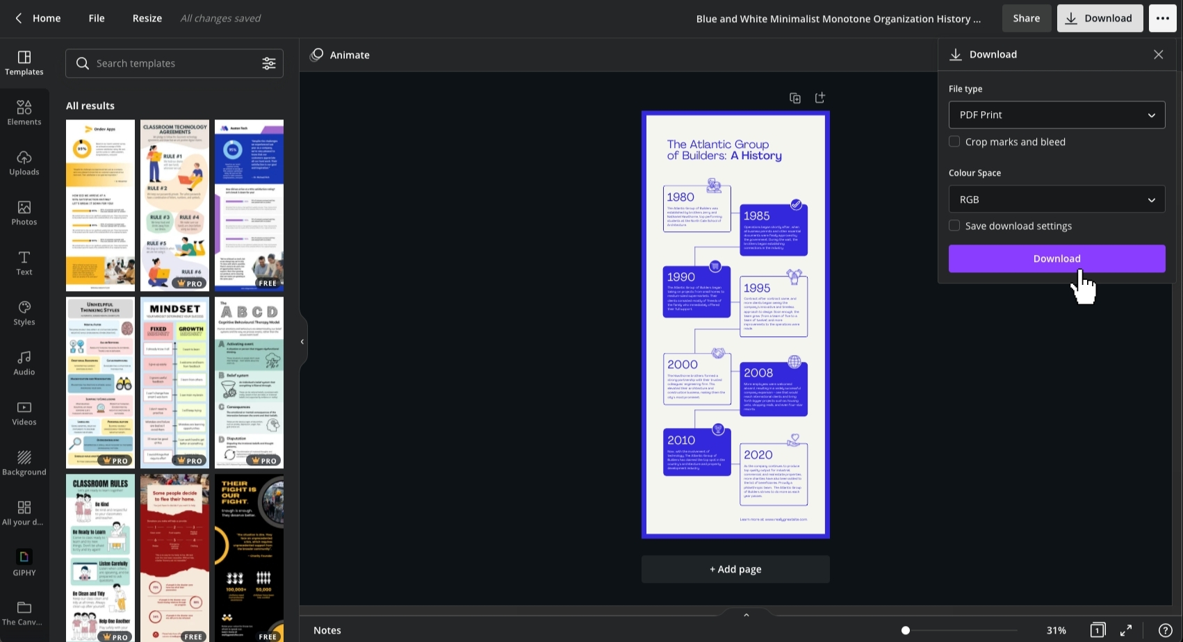Timeline Infographic: Thiết Kế Đơn Giản, Miễn Phí, Trực Tuyến | Canva