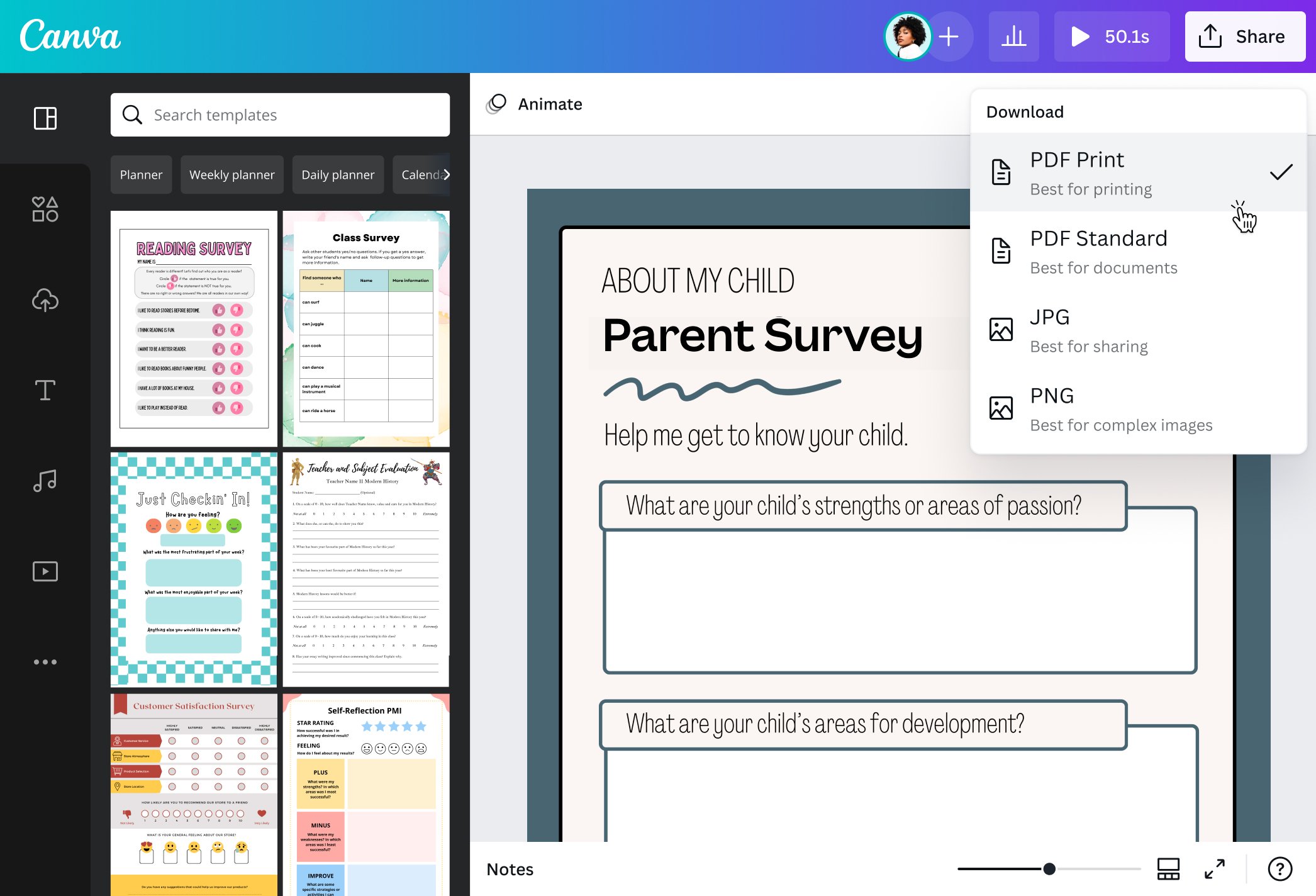 Free Survey Maker - Create a Survey Online | Canva