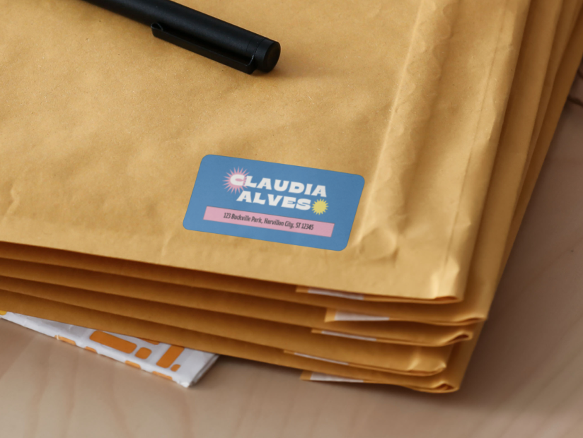 Custom Packaging: Envelopes, Mailers, Paper Bags, Stickers, & more | Canva