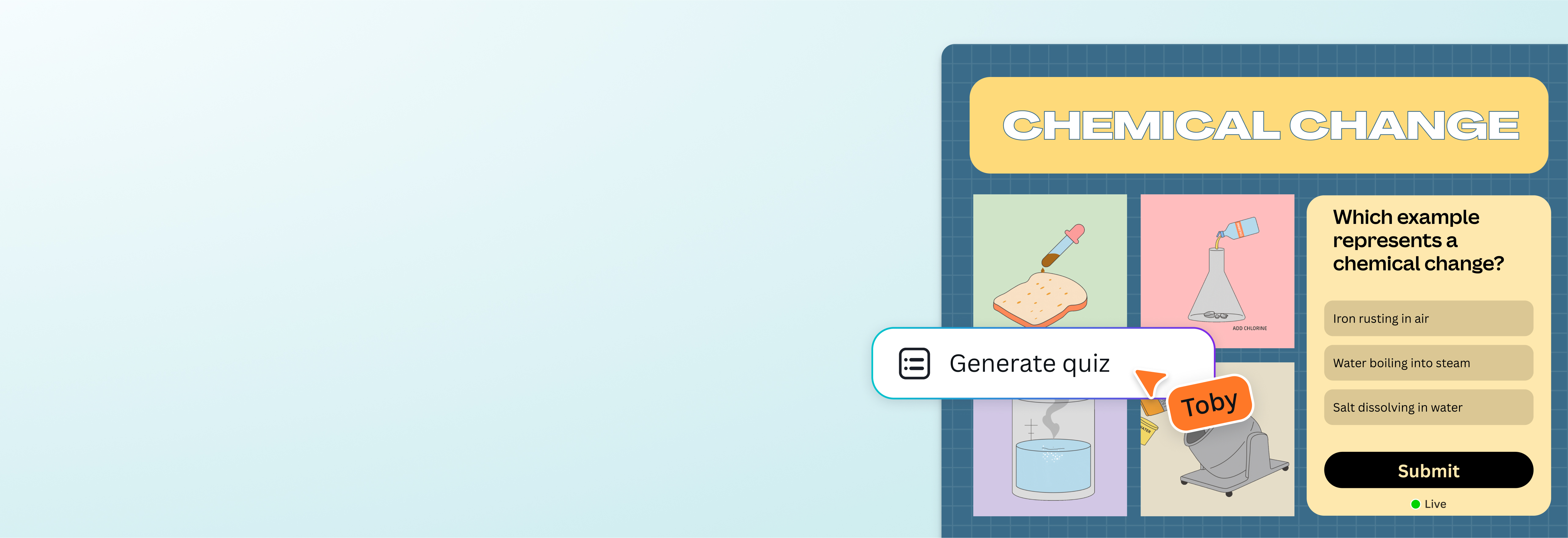 Generatore di quiz AI gratis: crea quiz con testo in un clic | Canva