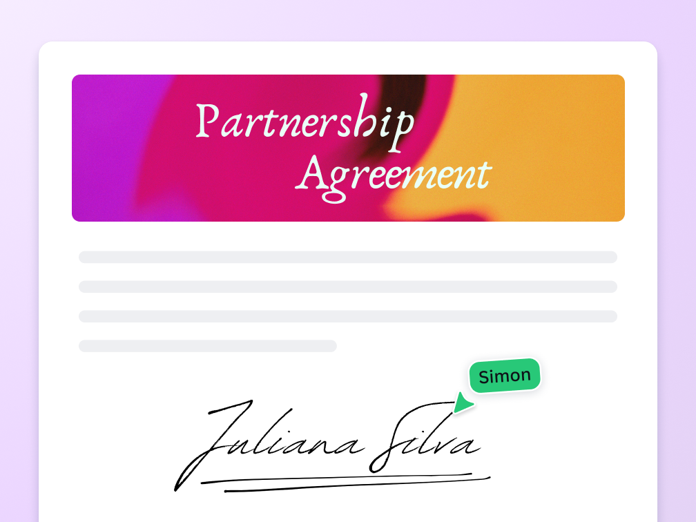 Free E-Signature Maker: Type or draw your signature | Canva
