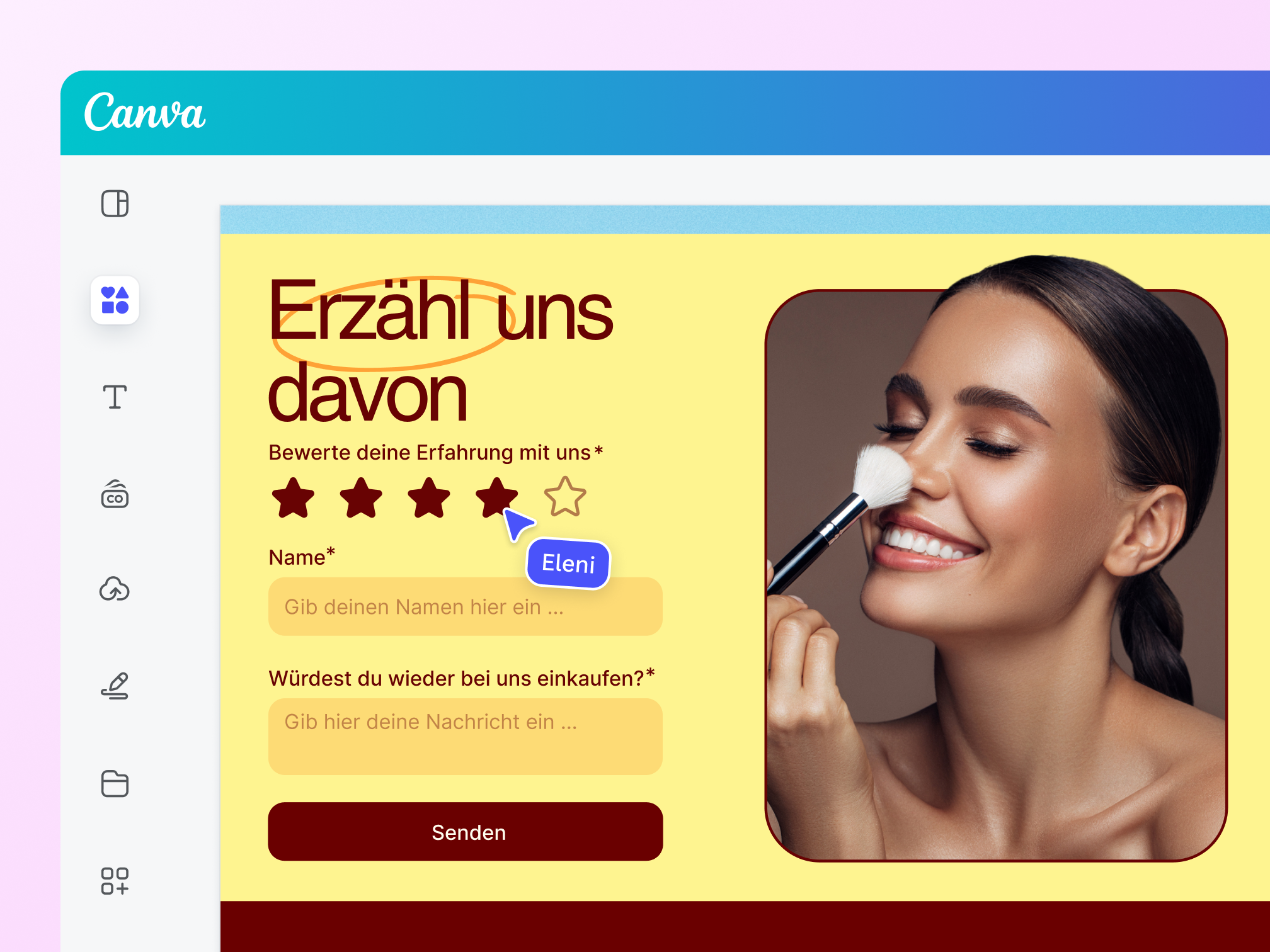 Kostenlos online Formulare erstellen | Canva