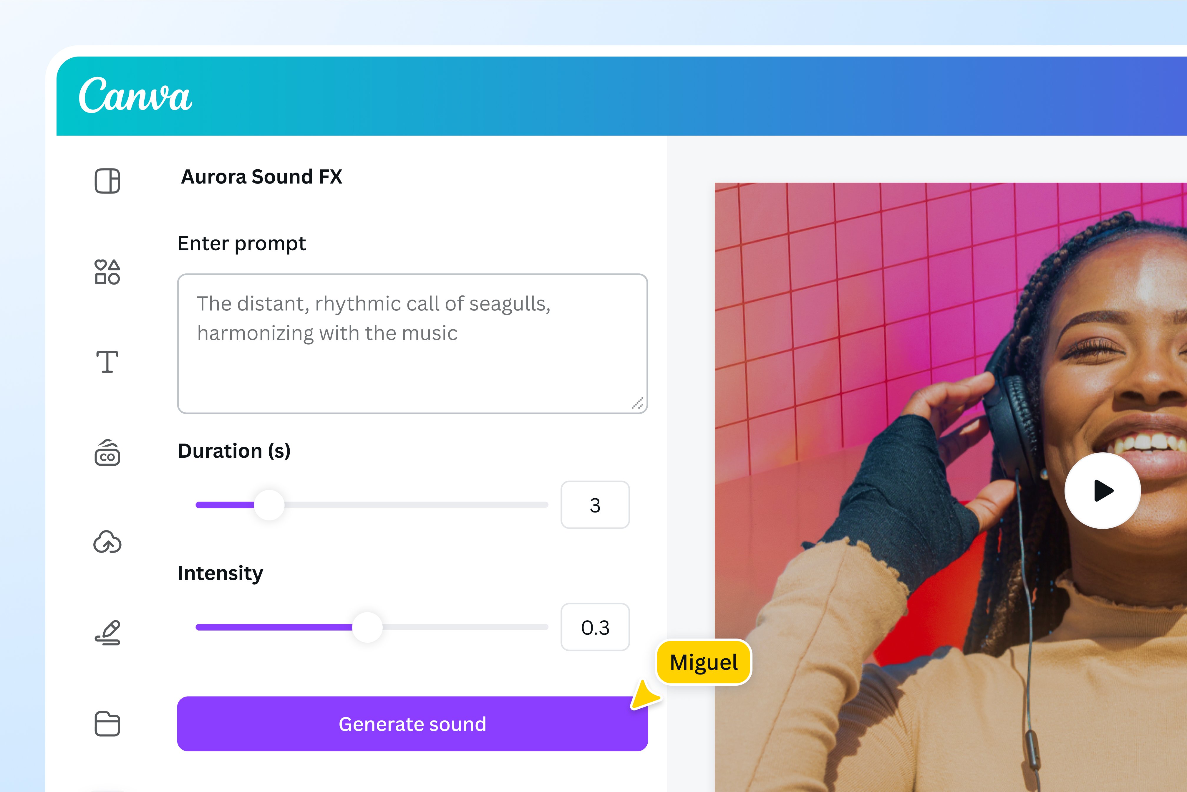 Ai Sound Effect Generator Create Custom Sfx With Ai Canva