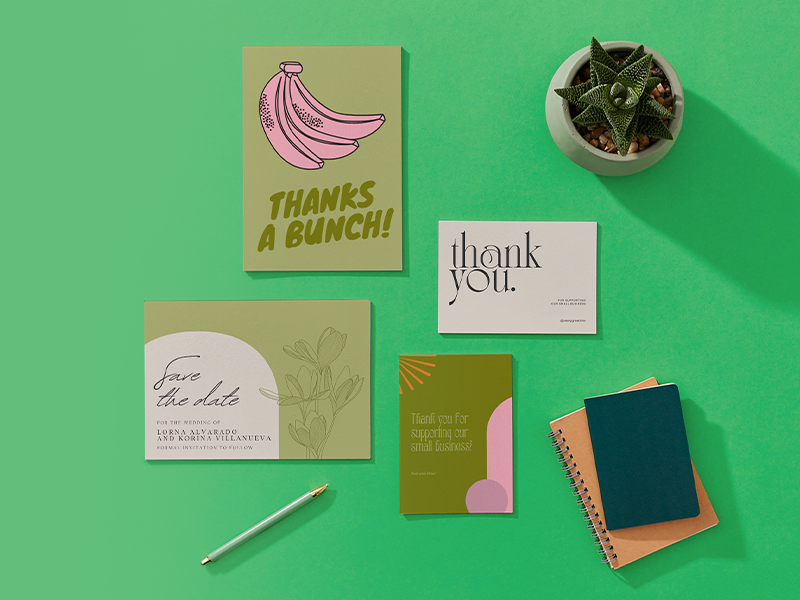 Diseñar e imprimir postales online | Canva