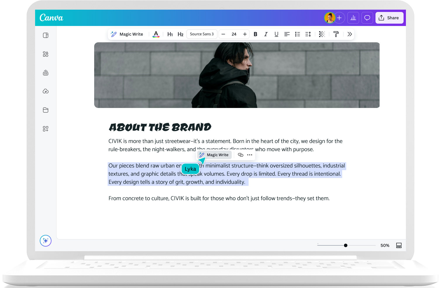 Sentence Rewriter: Rewrite Your Sentences With AI | Canva
