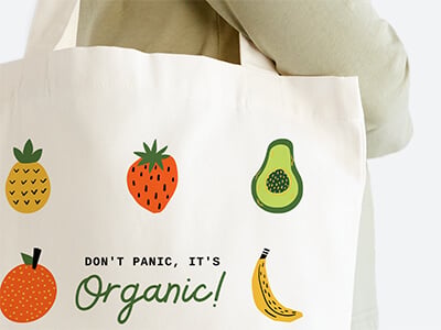 Tote bag personalizzate | Borsa shopper personalizzata | Canva