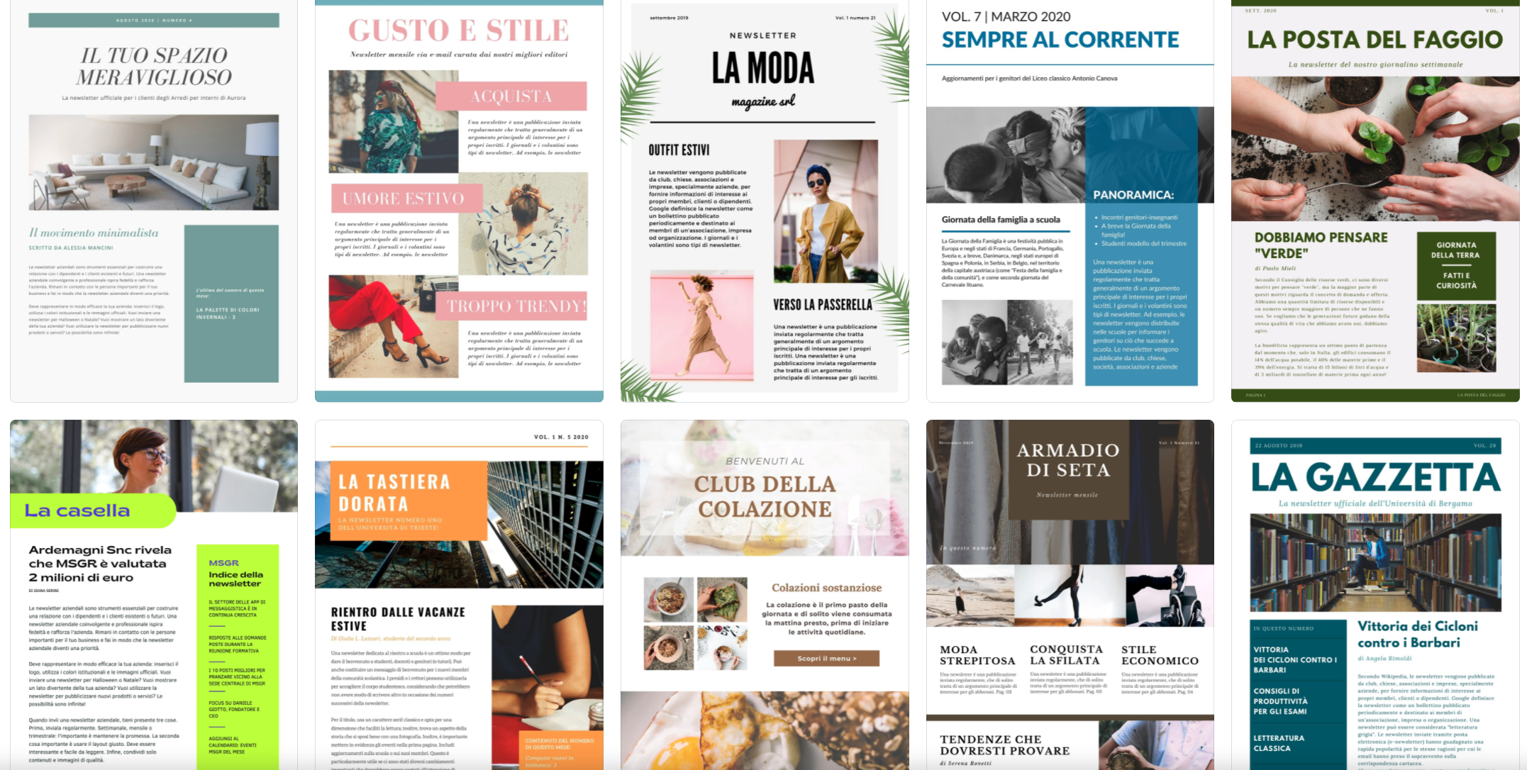 Come Creare Facilmente Una Newsletter Gratis Online | Canva