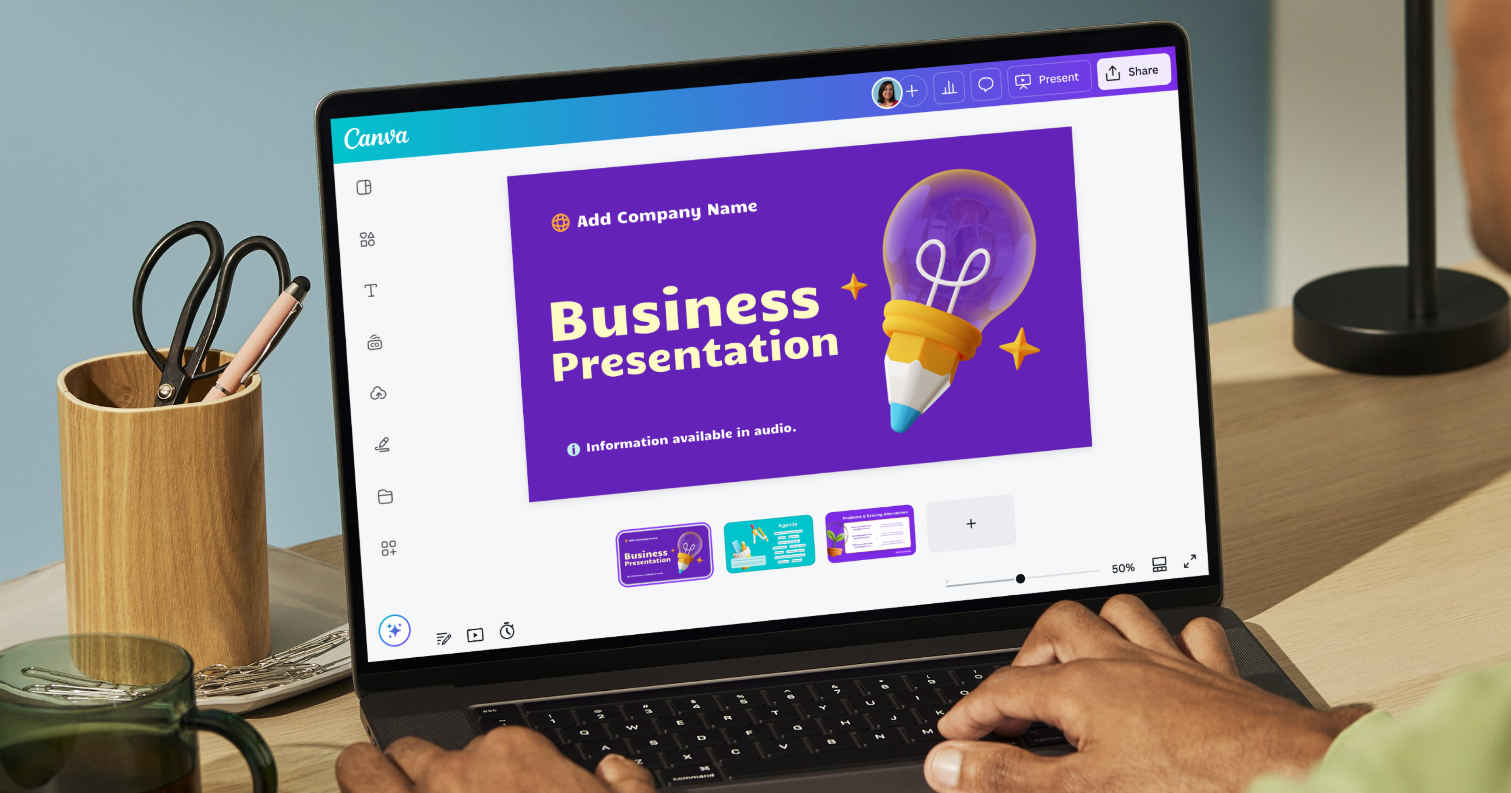 How to Make a Business Presentation (Templates and Tips) | Canva