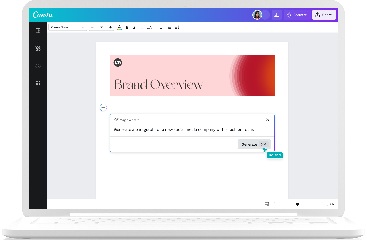 AI Paragraph Generator: Create a paragraph for free | Canva