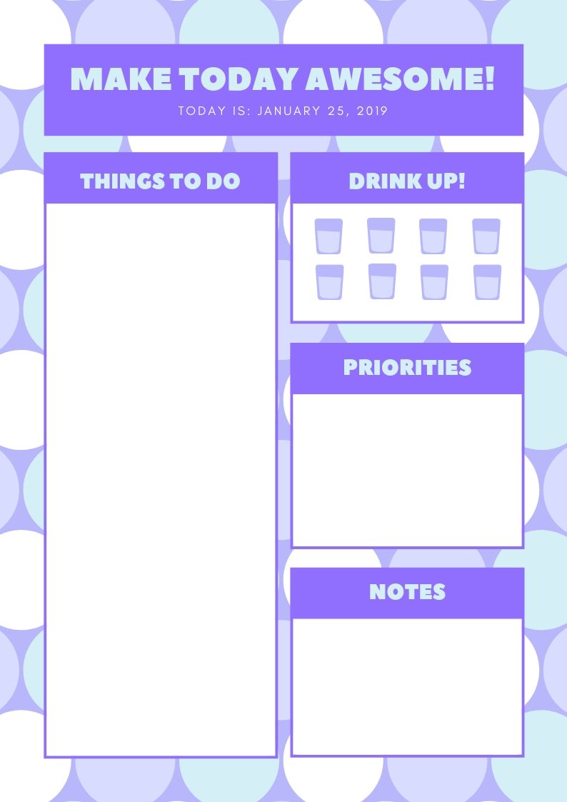 How to make an effective schedule