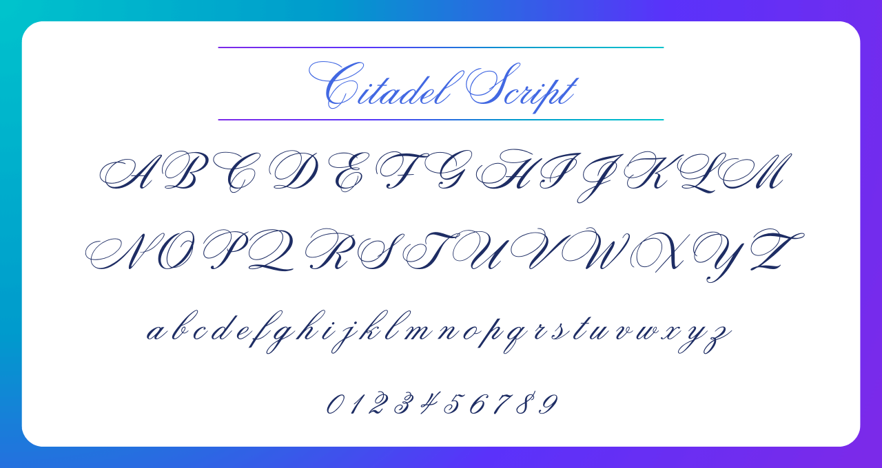 デザイナーが選んだおすすめの筆記体フォント37選！おしゃれ・手書きなど目的別に紹介