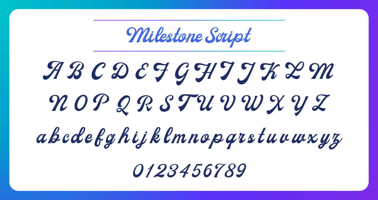 デザイナーが選んだおすすめの筆記体フォント37選！おしゃれ・手書きなど目的別に紹介