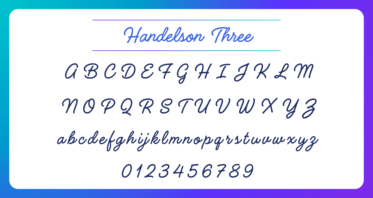 デザイナーが選んだおすすめの筆記体フォント37選！おしゃれ・手書きなど目的別に紹介