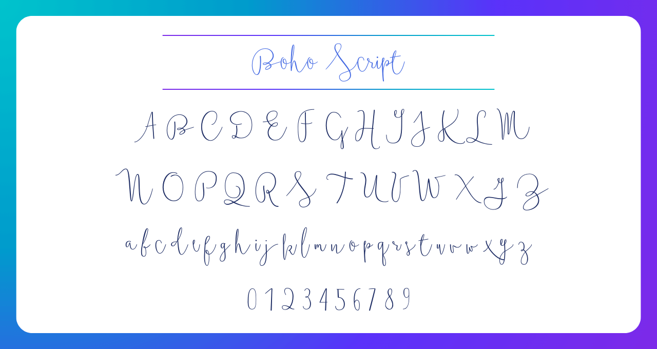 デザイナーが選んだおすすめの筆記体フォント37選！おしゃれ・手書きなど目的別に紹介
