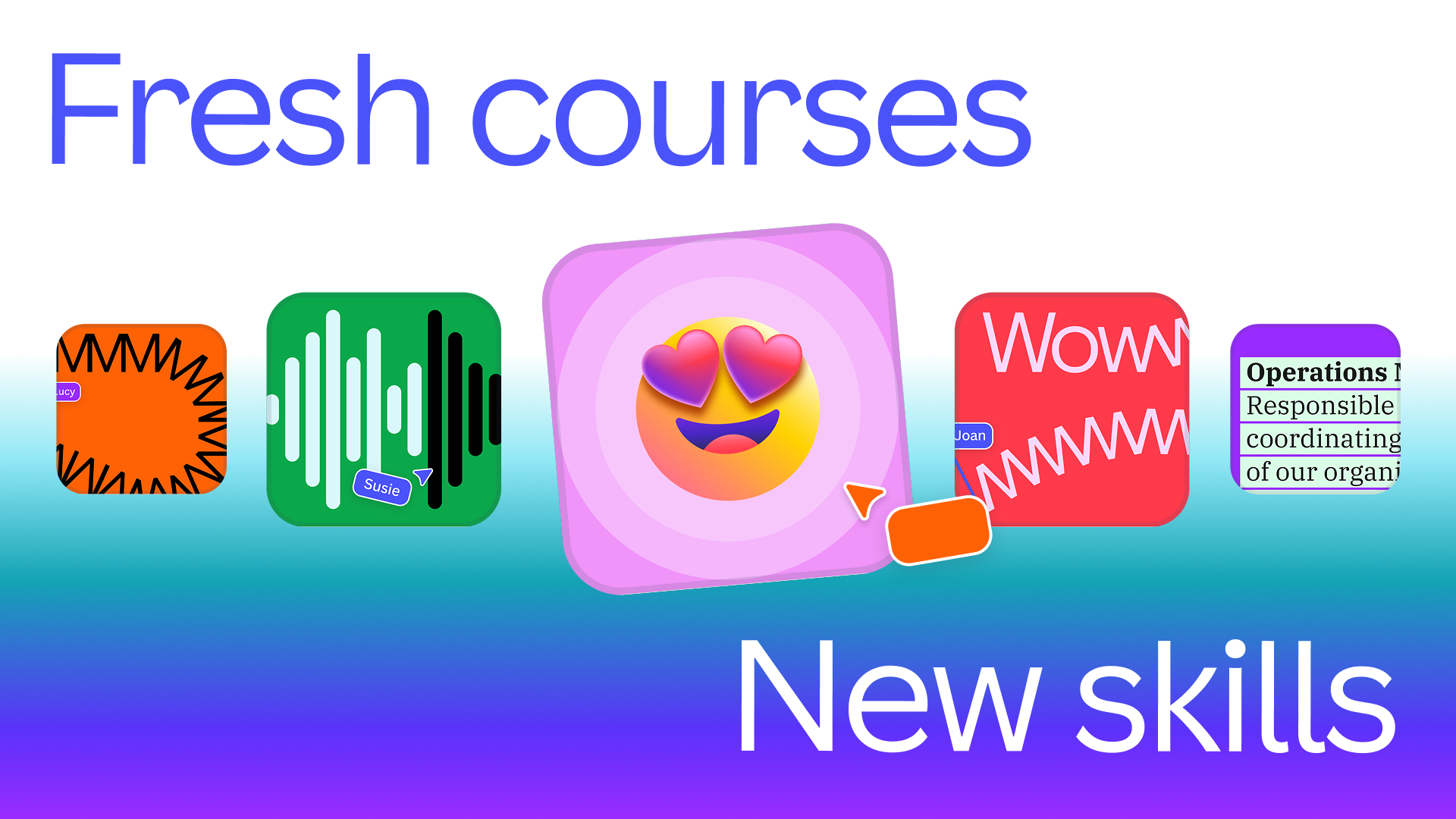 Join the learning movement: 5 new Design School courses to power creativity