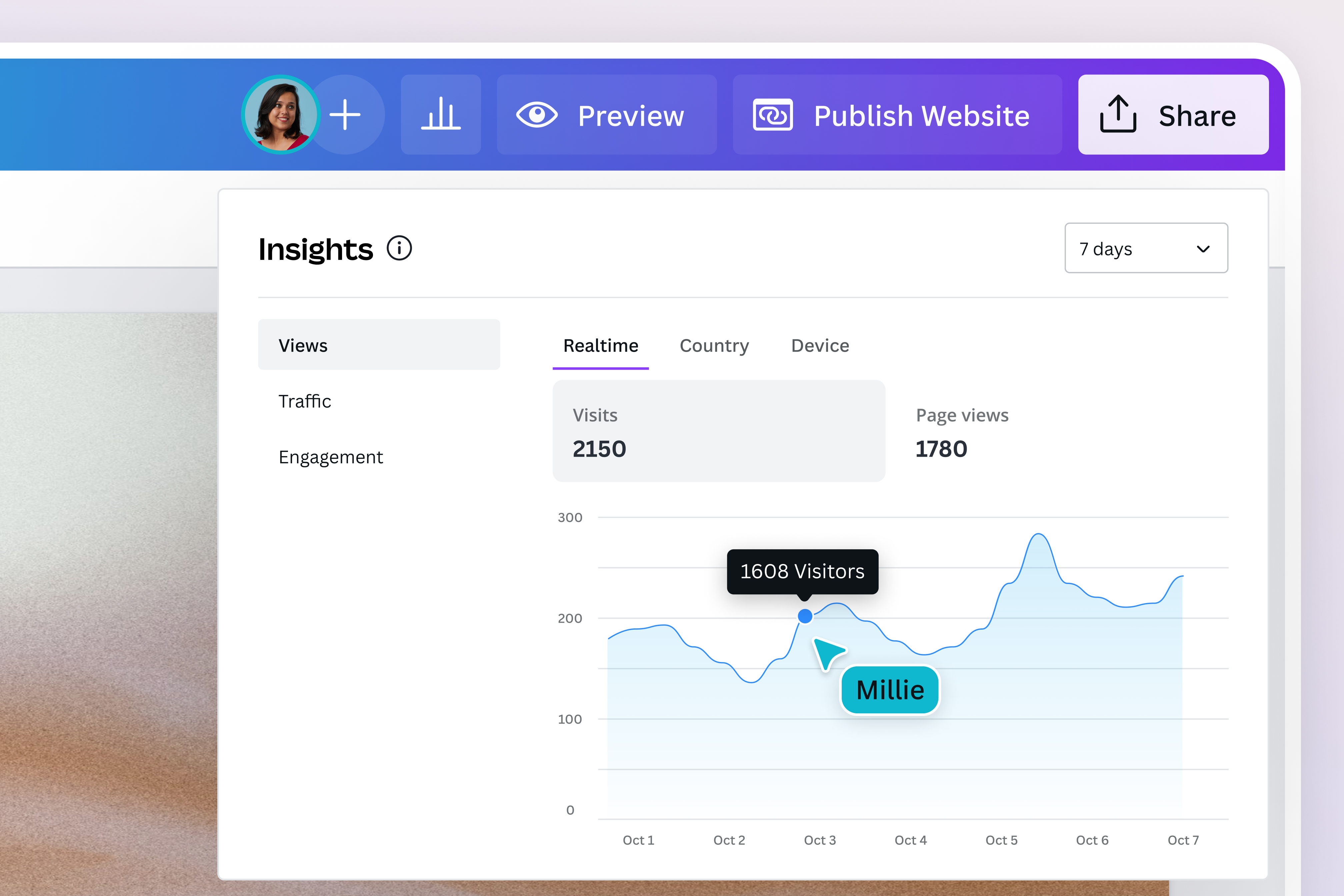 Free link in bio tool: Create a link in bio | Canva
