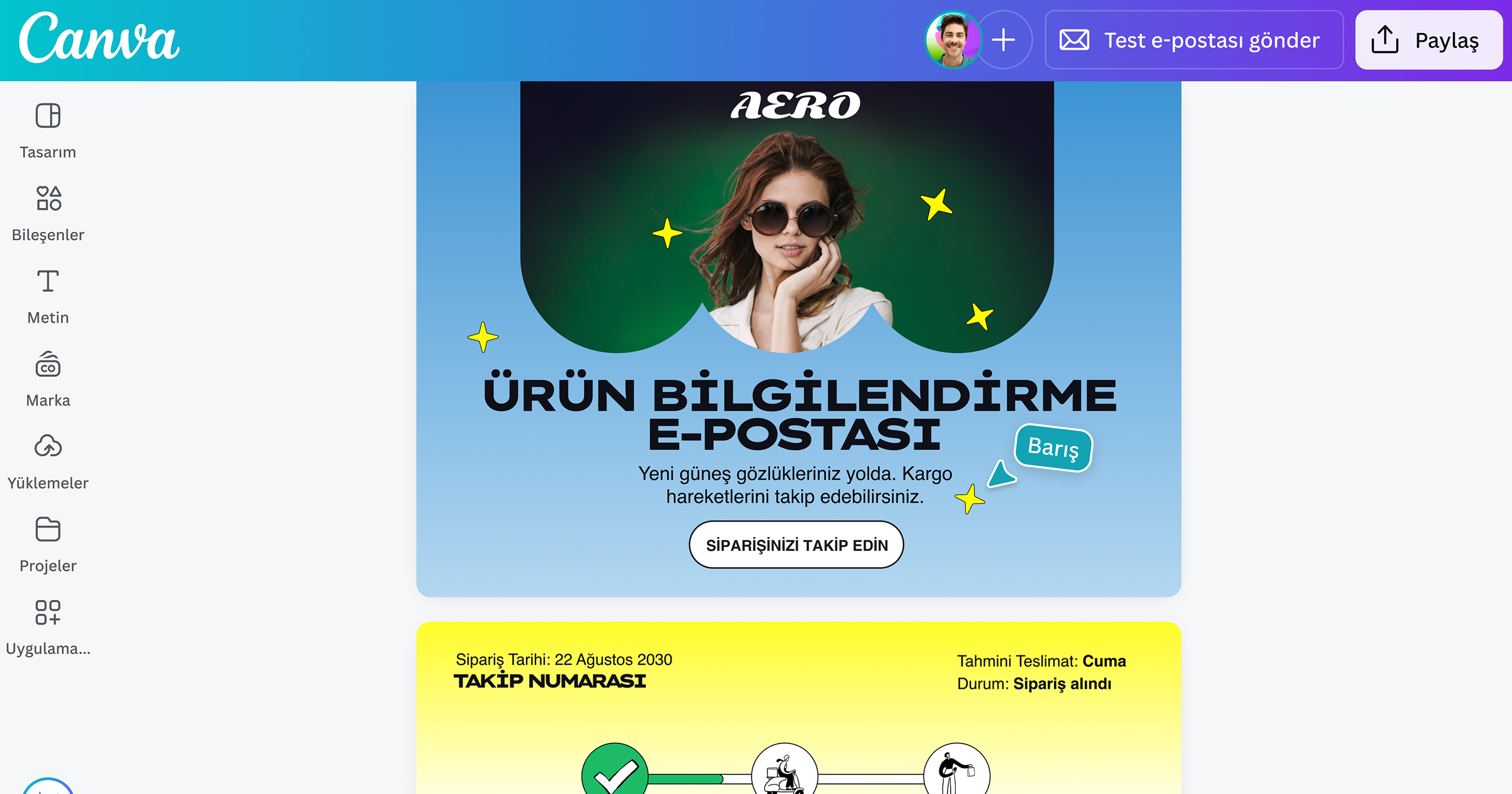 E-posta tasarım aracı: Ücretsiz harika e-postalar tasarlayın | Canva