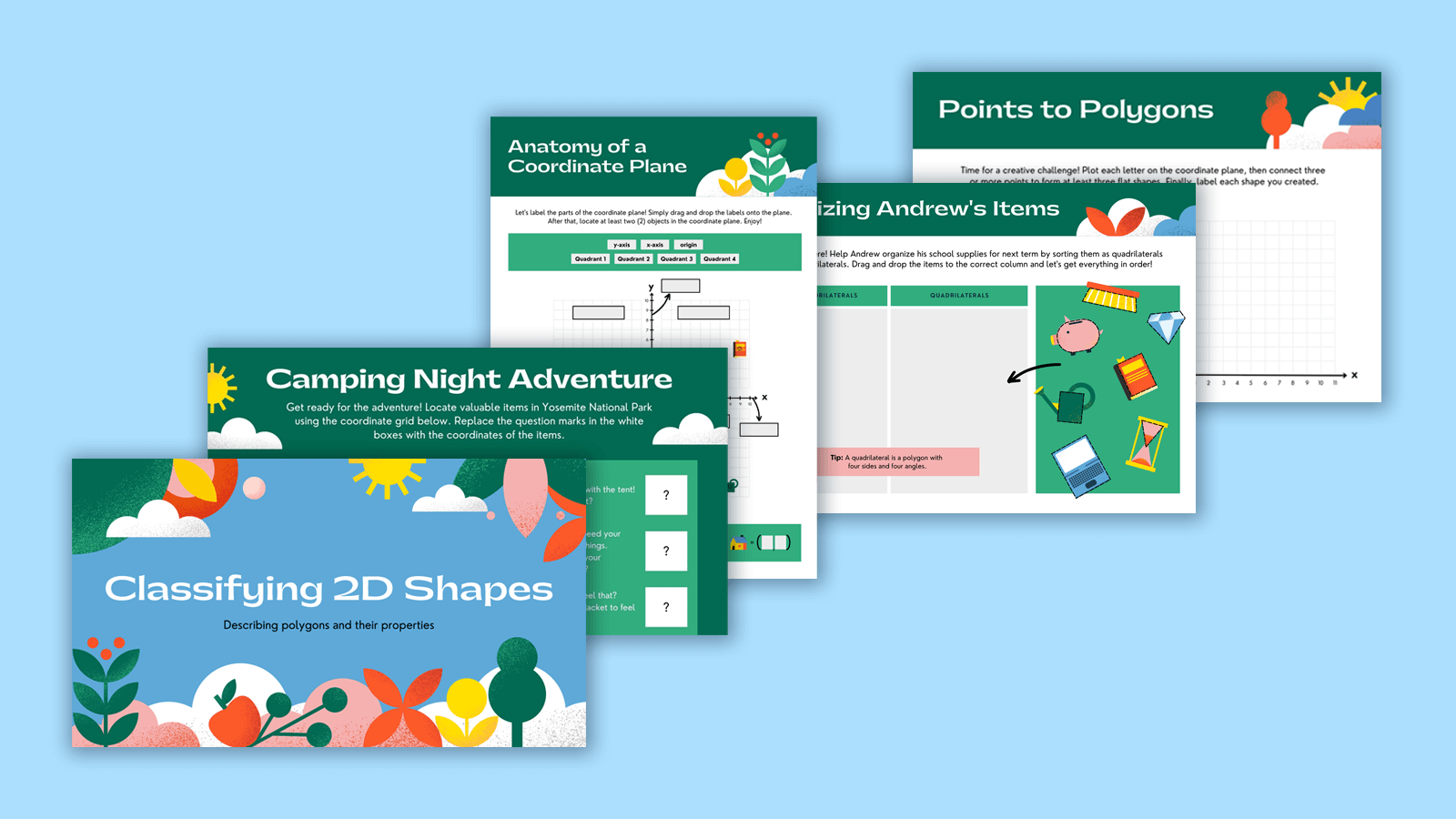 Coordinates and 2D Shapes