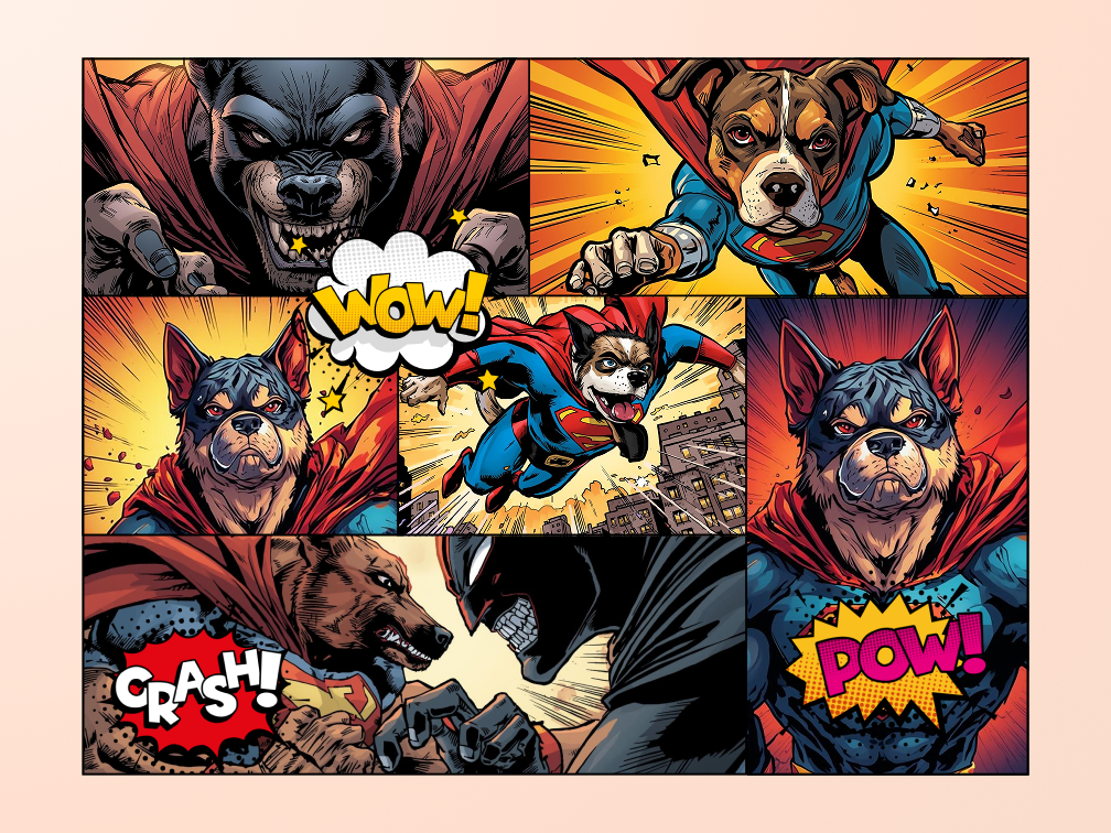 Free AI Comic Generator: Create comic books with AI | Canva