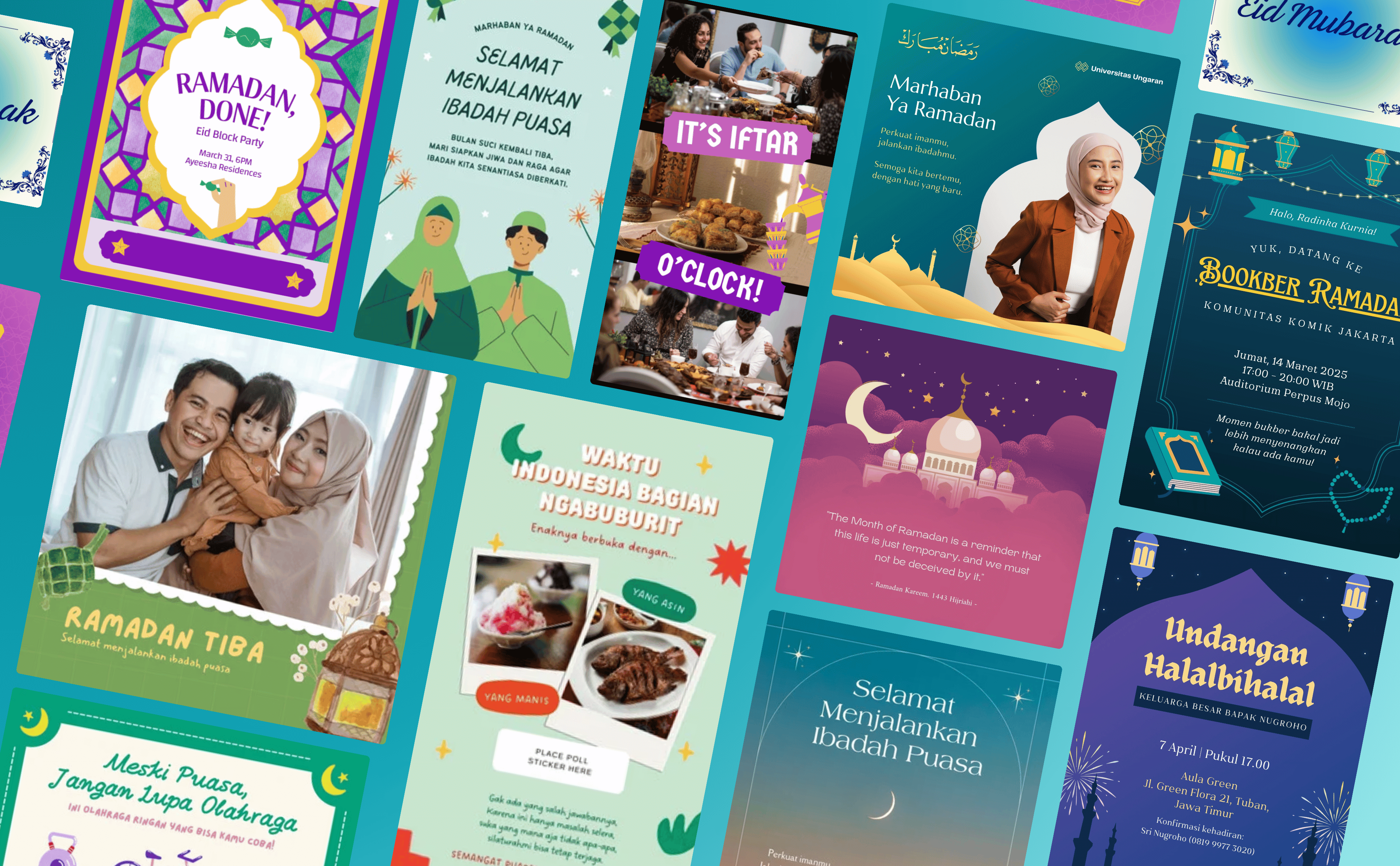 Rayakan Ramadhan bersama Canva