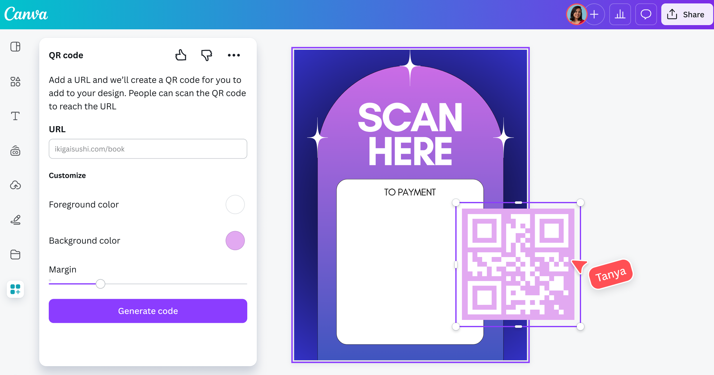 Free QR Code Generator: Create unlimited QR codes | Canva