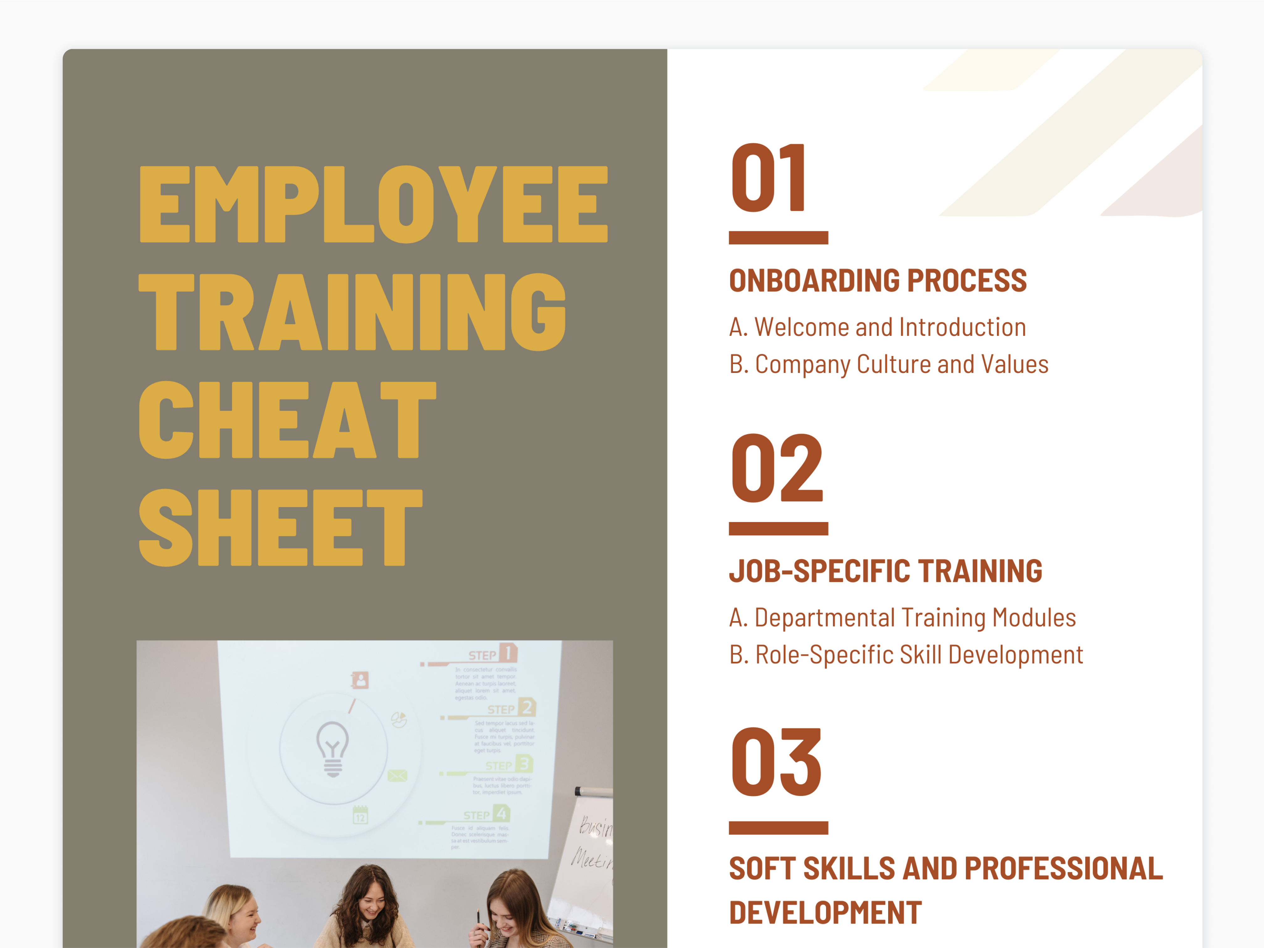 One pager: guida pratica, modelli e consigli | Canva