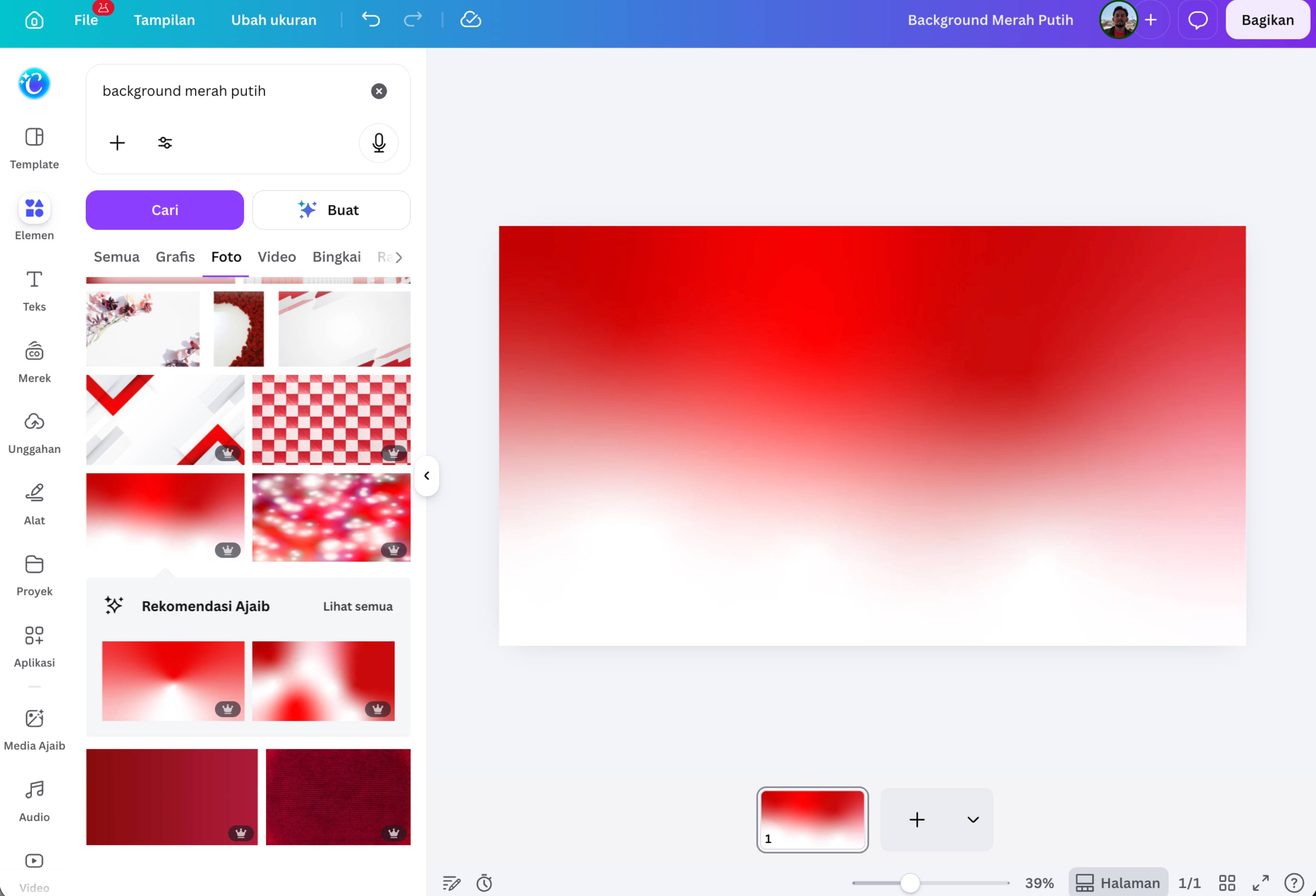 Background Merah Putih Keren untuk Desain Indonesia | Canva