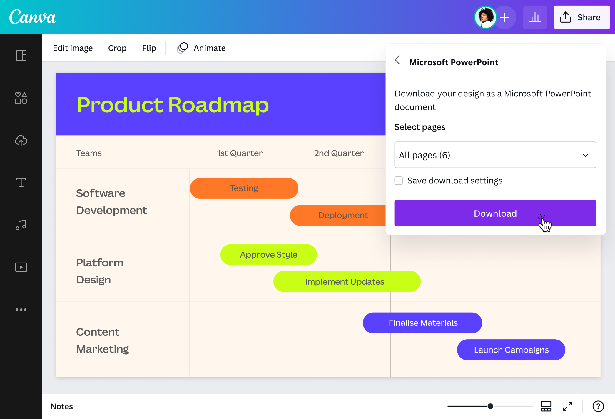 Free PDF to PPT converter: Convert PDF to PowerPoint | Canva