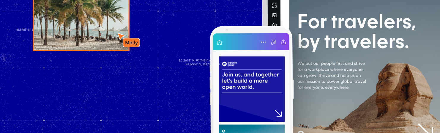Wie die Expedia Group mit Canva über 160 Designstunden pro Woche einspart