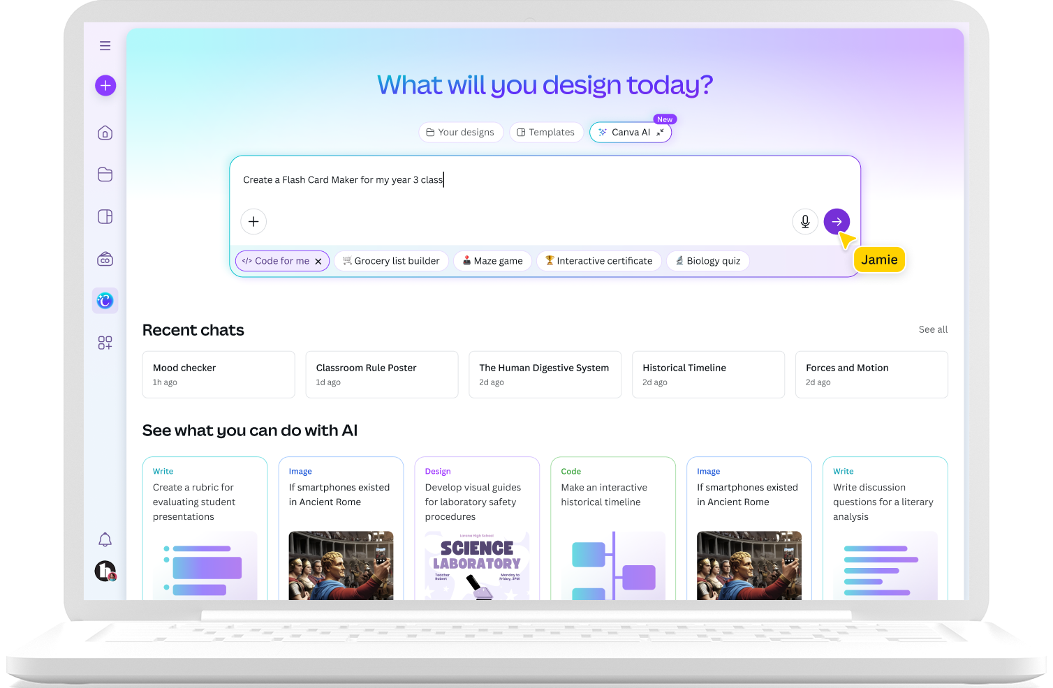 Free Flashcard Maker: Create Flashcards With AI | Canva