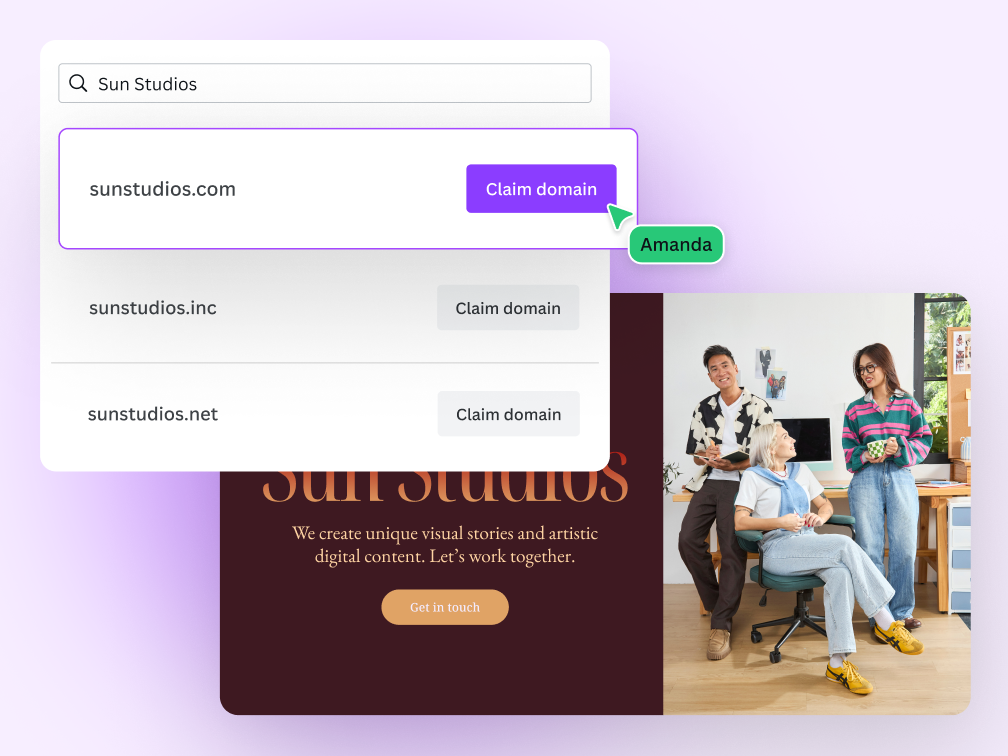 Domain Name Generator: Get domain name ideas with ease | Canva