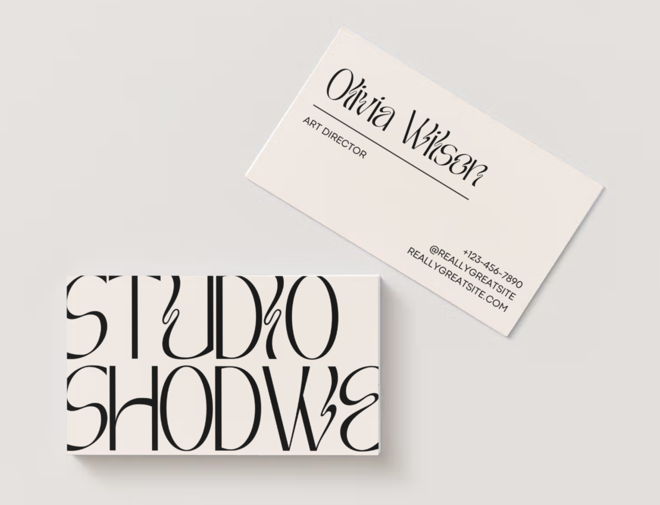 Design and Print Custom Standard Business Cards | Canva